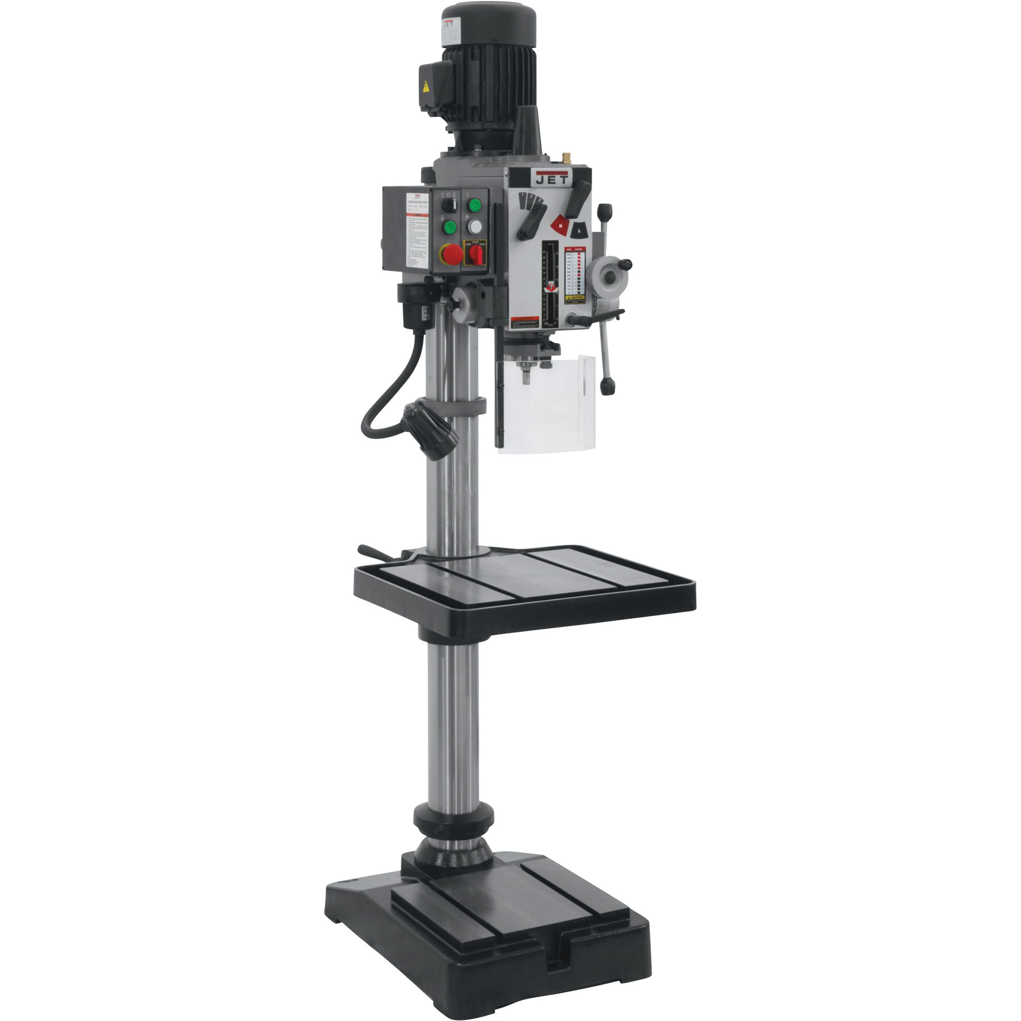 JET Gear Head Tapping Drill Press, 20in., 2 HP, 230V, Model# GHD-20PFT ...
