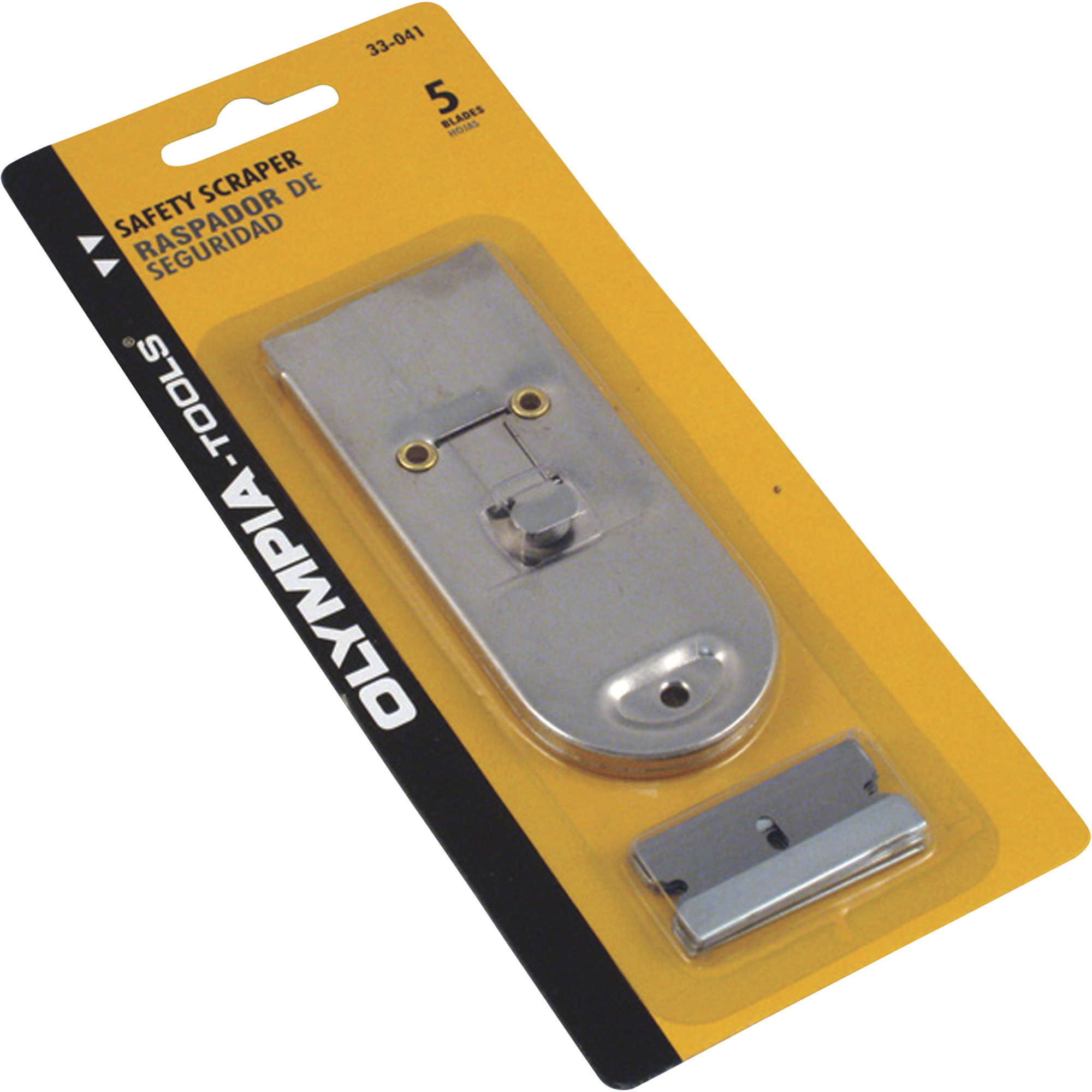 Olympia Retractable Razor Blade Scraper, 3 Blades, Model# 33-041 ...