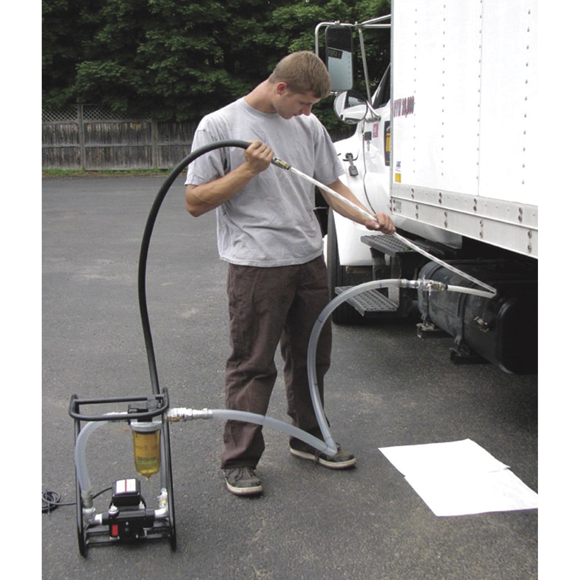 IPA Fleet Fuel Tank Sweeper — 1/3 HP Pump, 18 GPM Flow Rate, Model ...