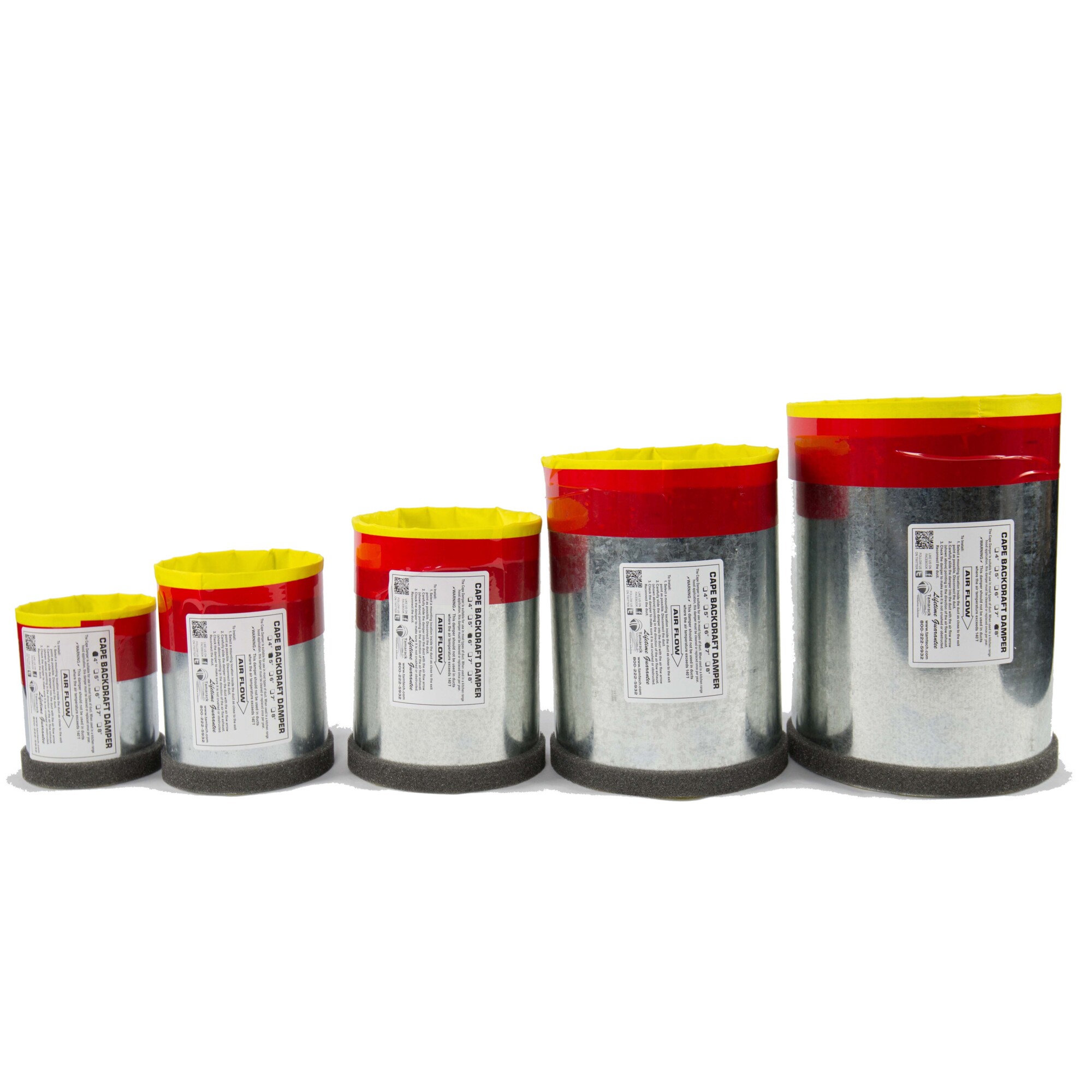 Tamarack Backdraft Damper, 8in. Dia., Model# TTI-CBD8 | Northern Tool