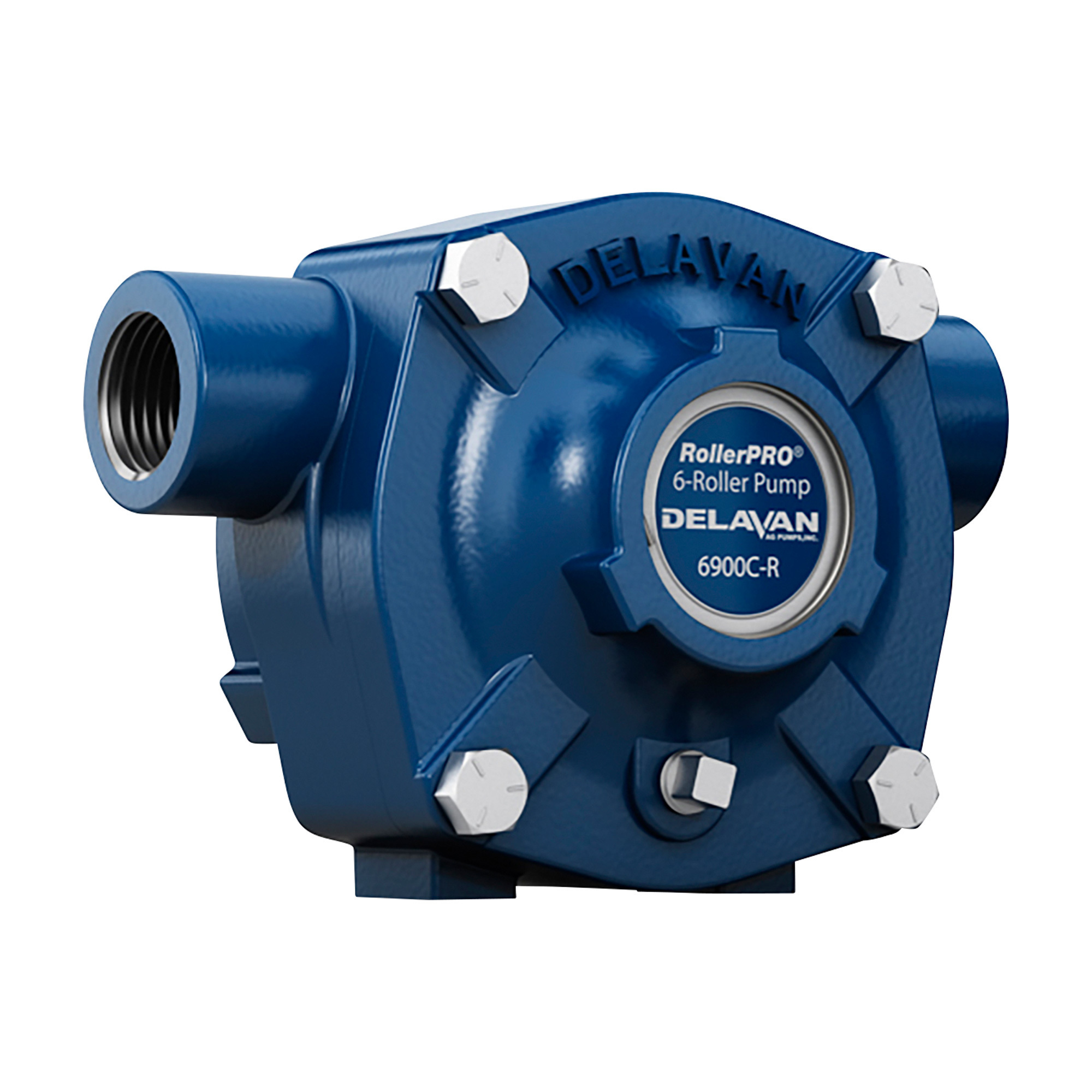 Delavan Cast Iron 6-Roller Pump, 22.8 GPM, 150 PSI, 1,200 RPM Model ...