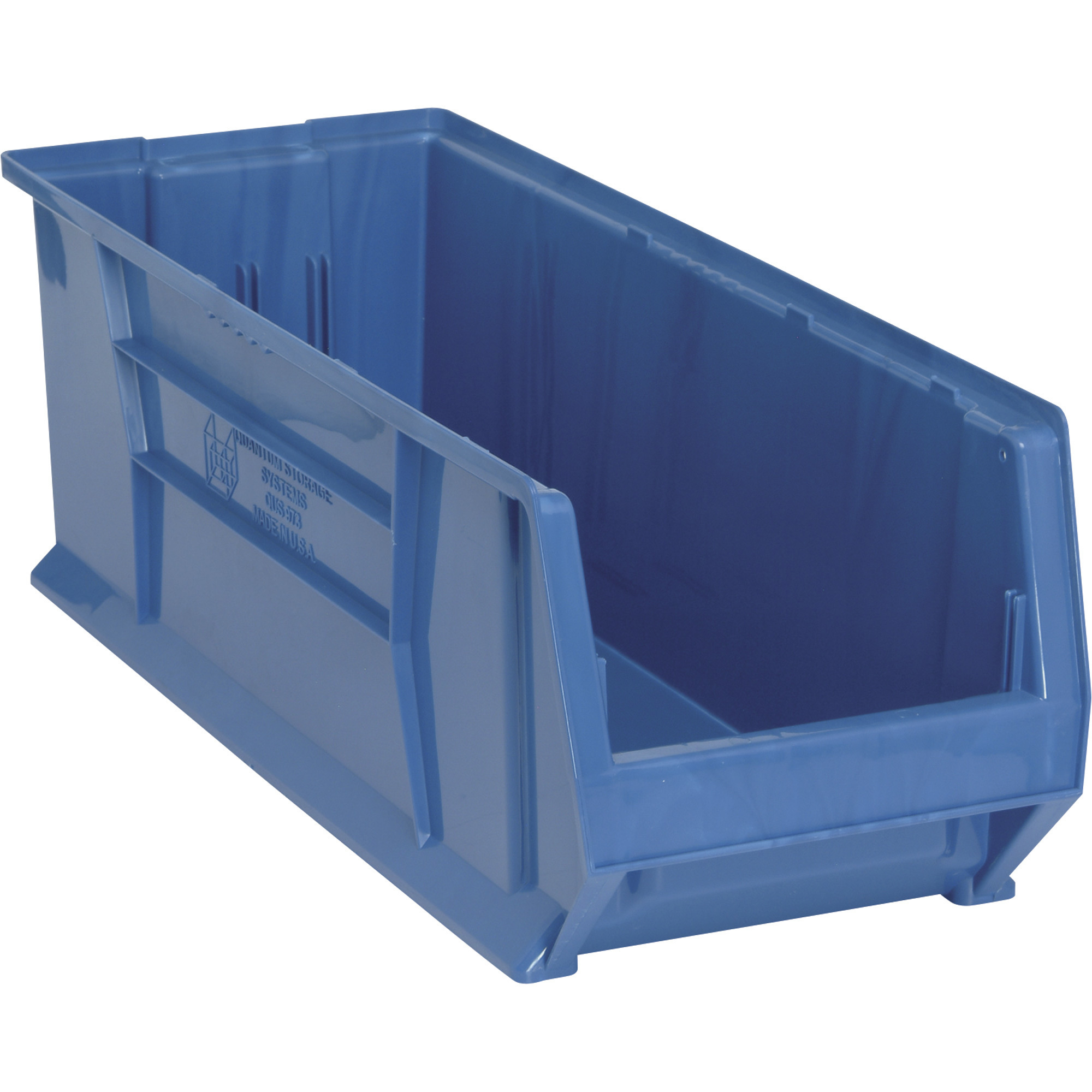 Quantum Storage Hulk Bins, 4-Pack, 29 7/8in.L x 11in.W x 10in.H, Blue ...