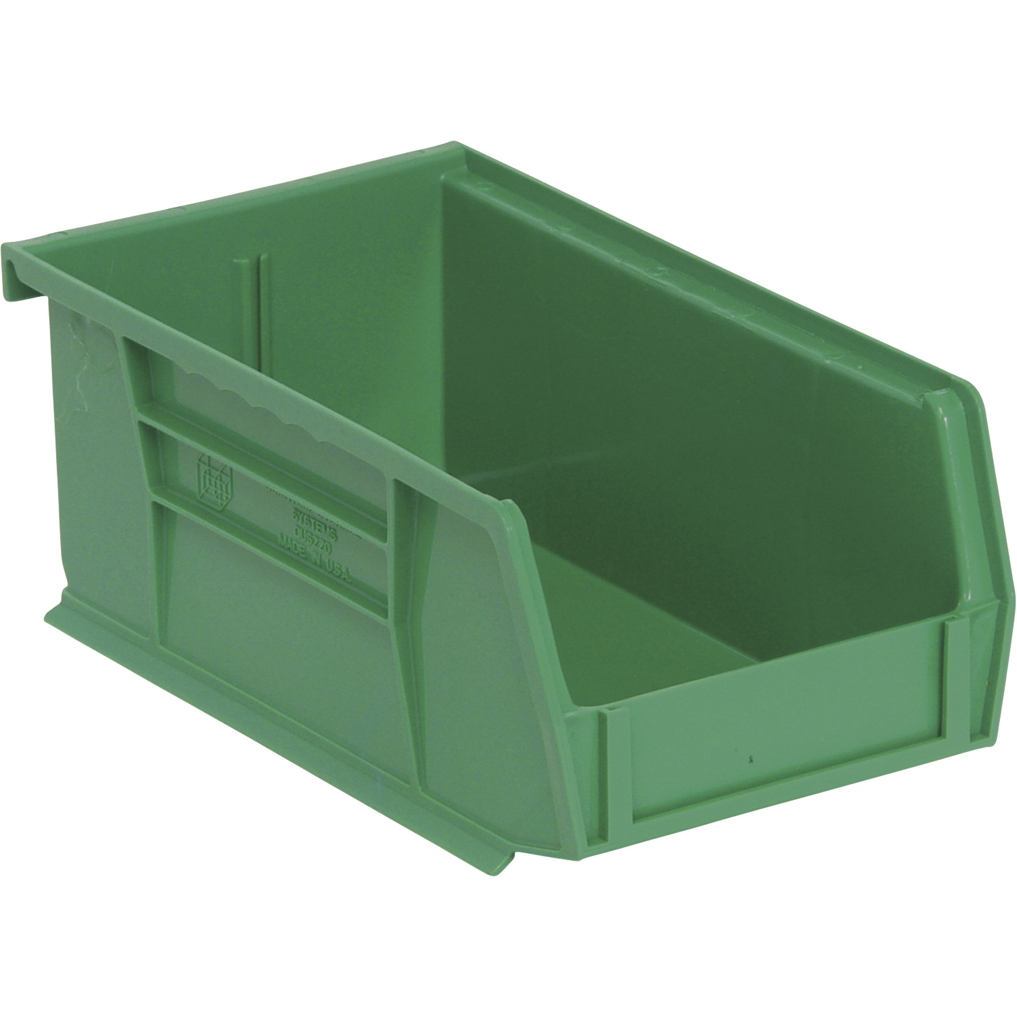 Quantum Storage Heavy Duty Stacking Bins, 7 3/8in. x 4 1/8in. x 3in ...