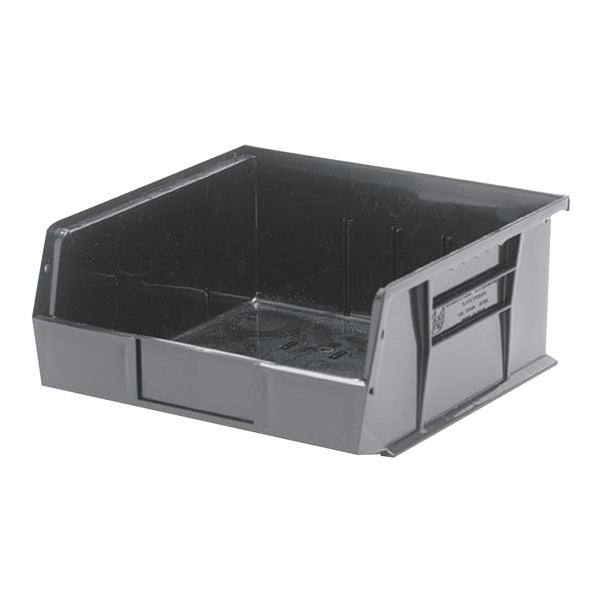 Quantum Storage Heavy Duty Stacking Bins, 10 7/8in. x 11in. x 5in. Size ...