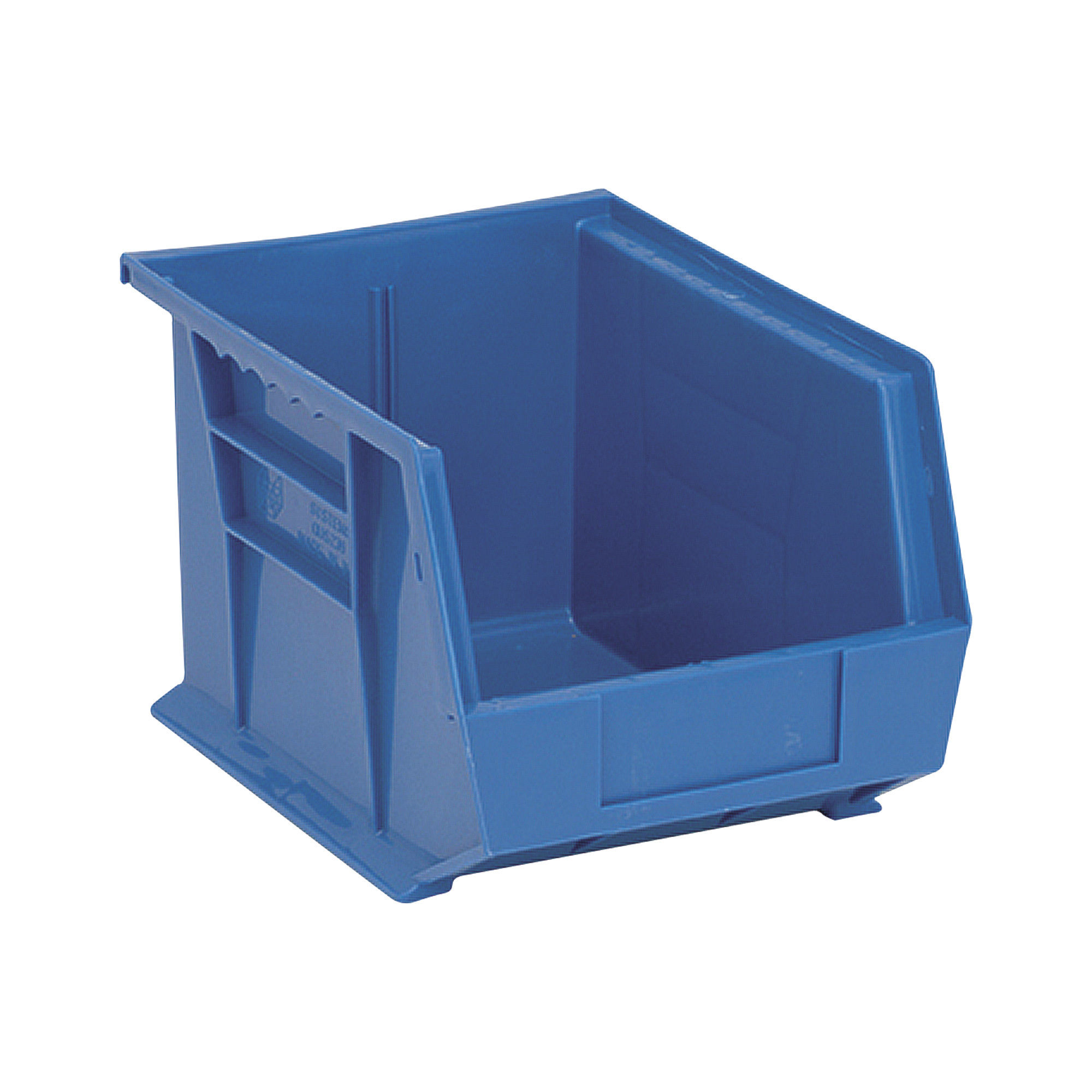 Quantum Storage Heavy Duty Stacking Bins, 10 3/4in. x 8 3/4in. x 7in ...
