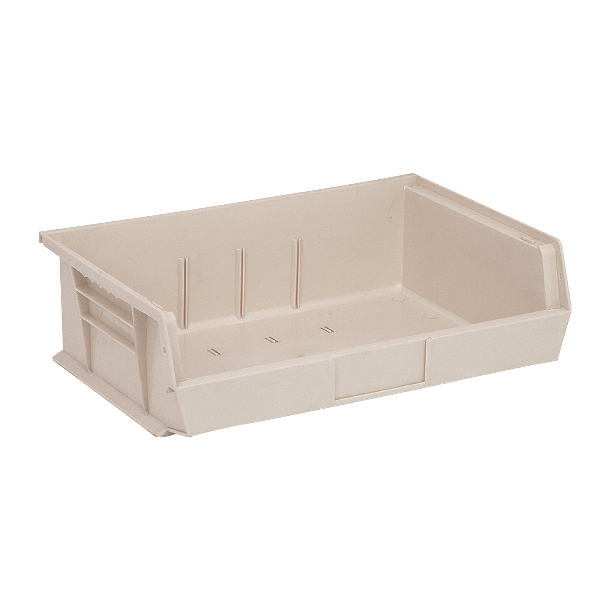 Quantum Storage Heavy Duty Stacking Bins, 10 7/8in. x 16 1/2in. x 5in ...