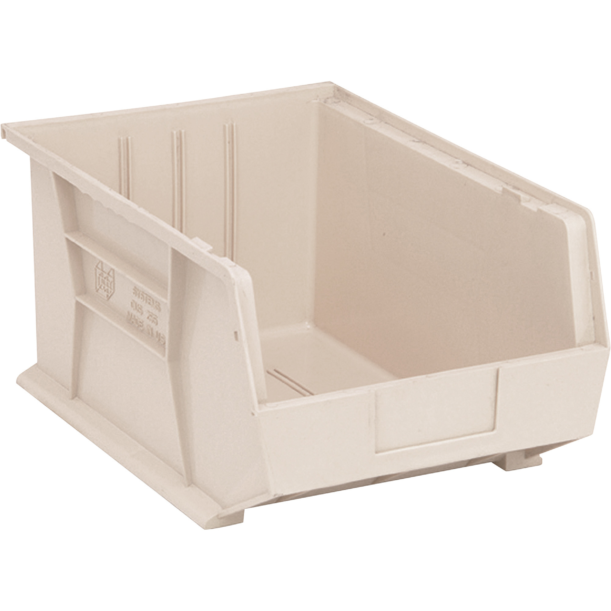 Quantum Storage Heavy Duty Stacking Bins, 16in. x 11in. x 8in. Size ...