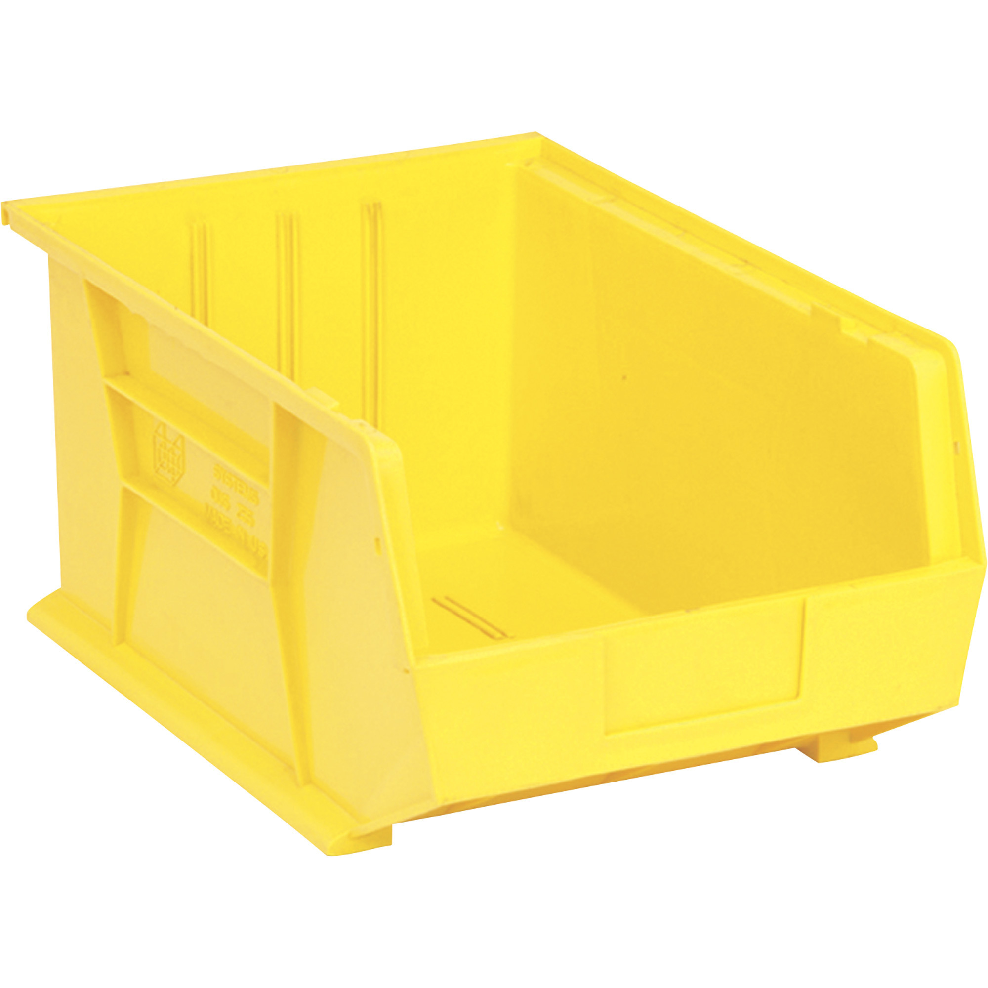 Quantum Storage Heavy Duty Stacking Bins, 16in. x 11in. x 8in. Size ...