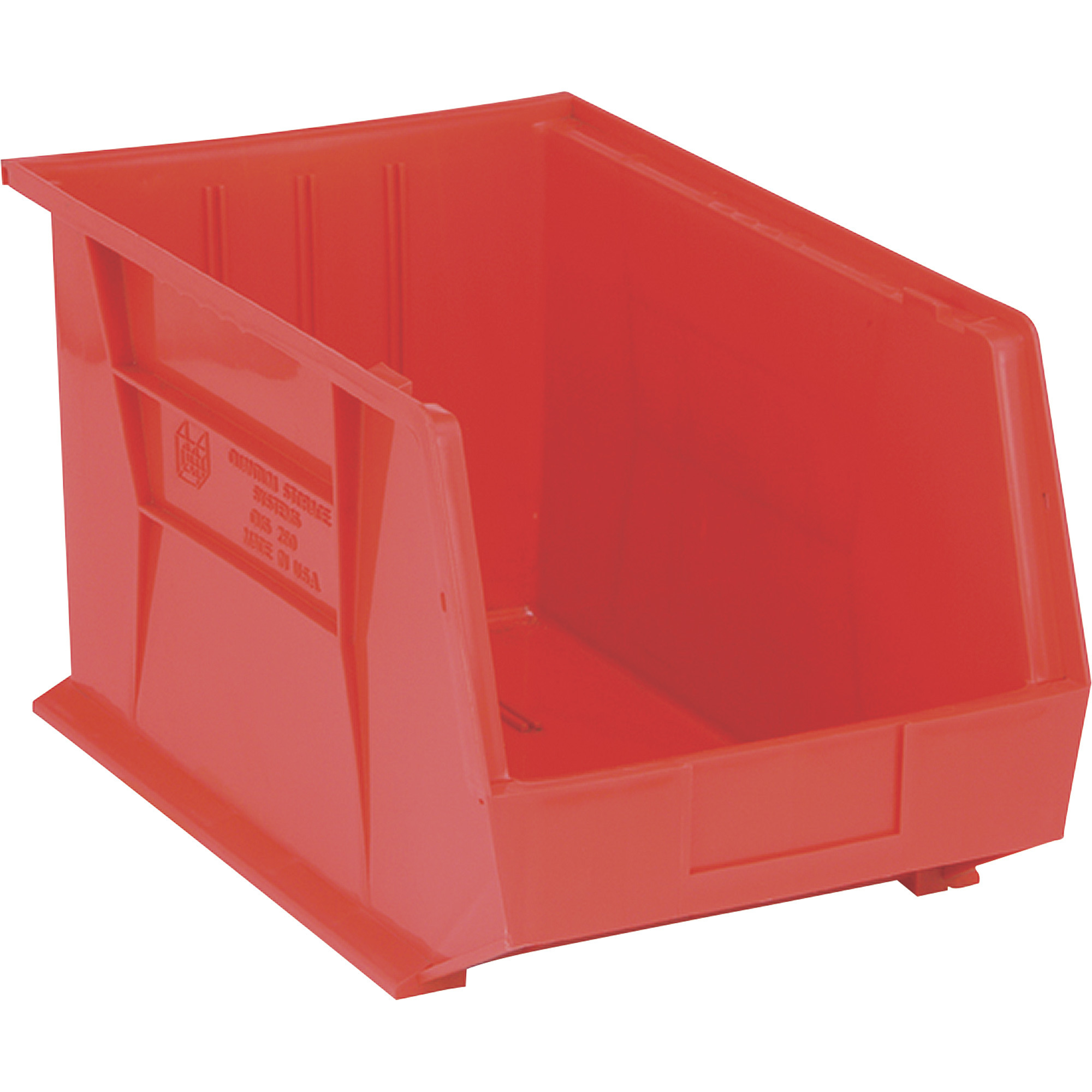 Quantum Storage Heavy Duty Stacking Bins, 18in. x 11in. x 10in. Size ...