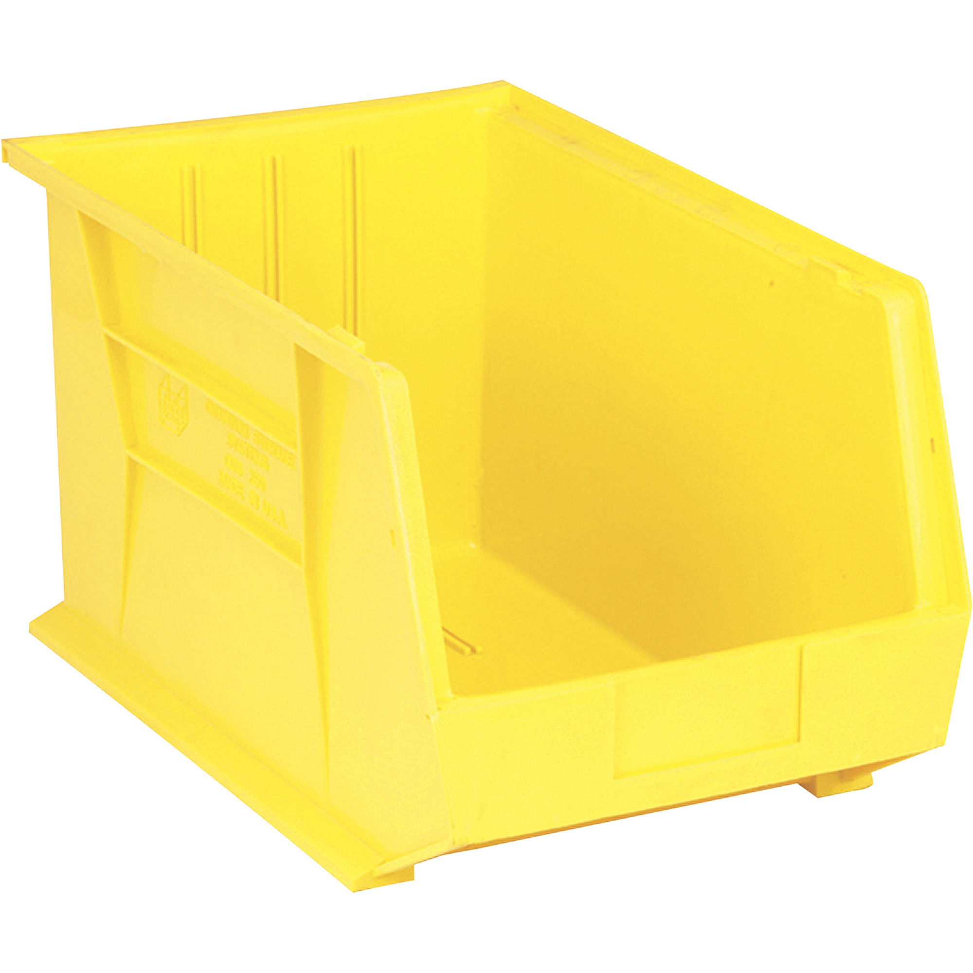 Quantum Storage Heavy Duty Stacking Bins, 18in. x 11in. x 10in. Size ...