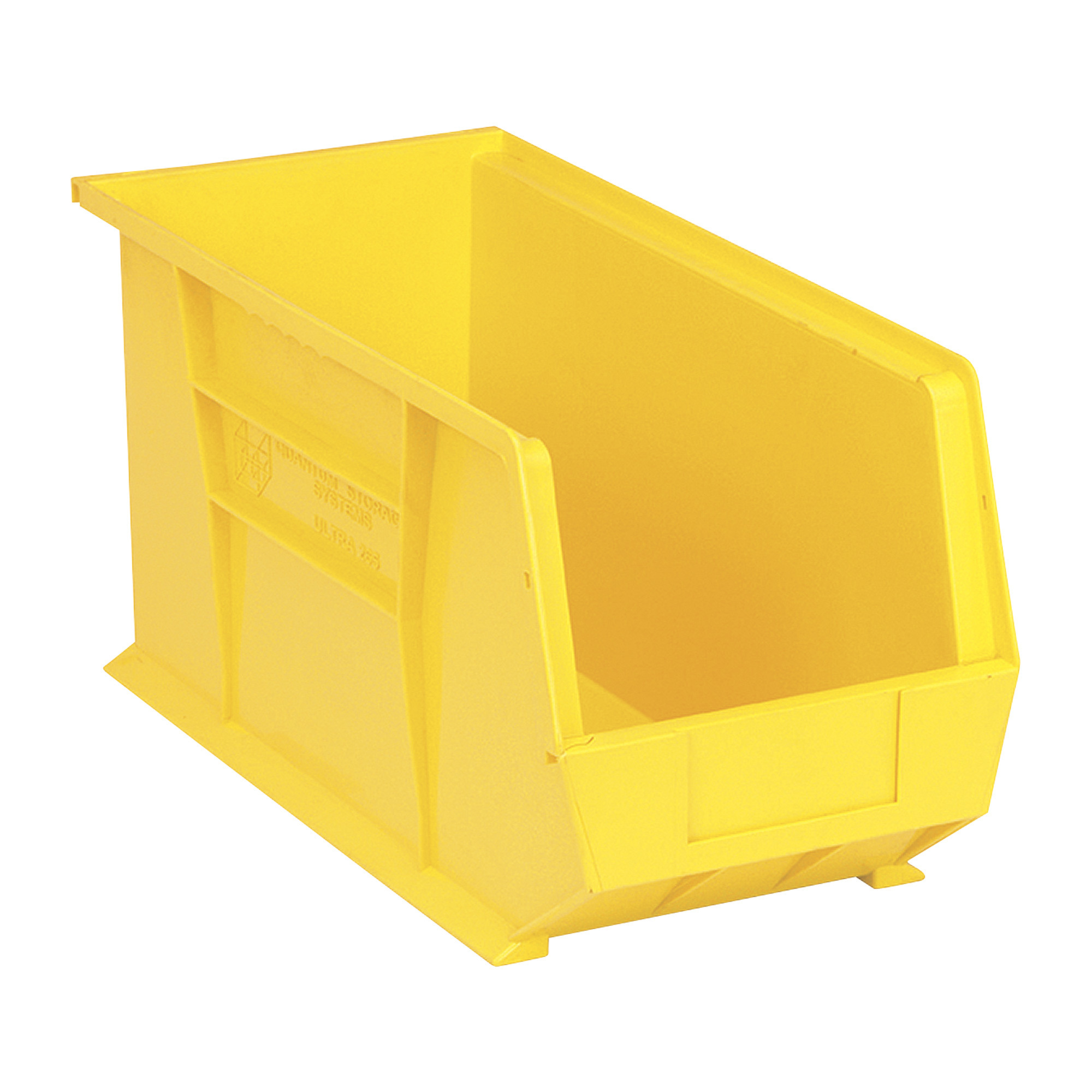 Quantum Storage Heavy Duty Stacking Bins, 18in. x 8 1/4in. x 9in. Size ...
