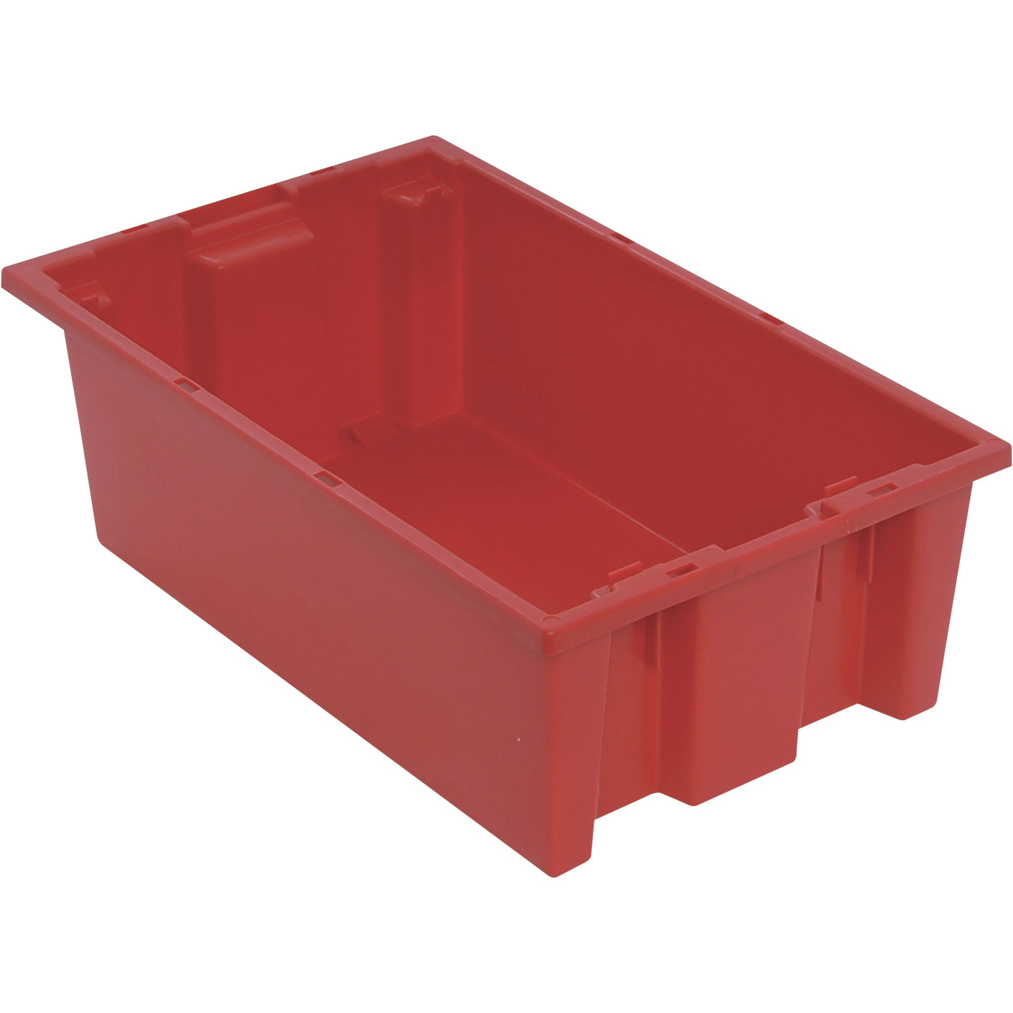 Quantum Storage Stack and Nest Tote Bin — 18in. x 11in. x 6in. Size ...
