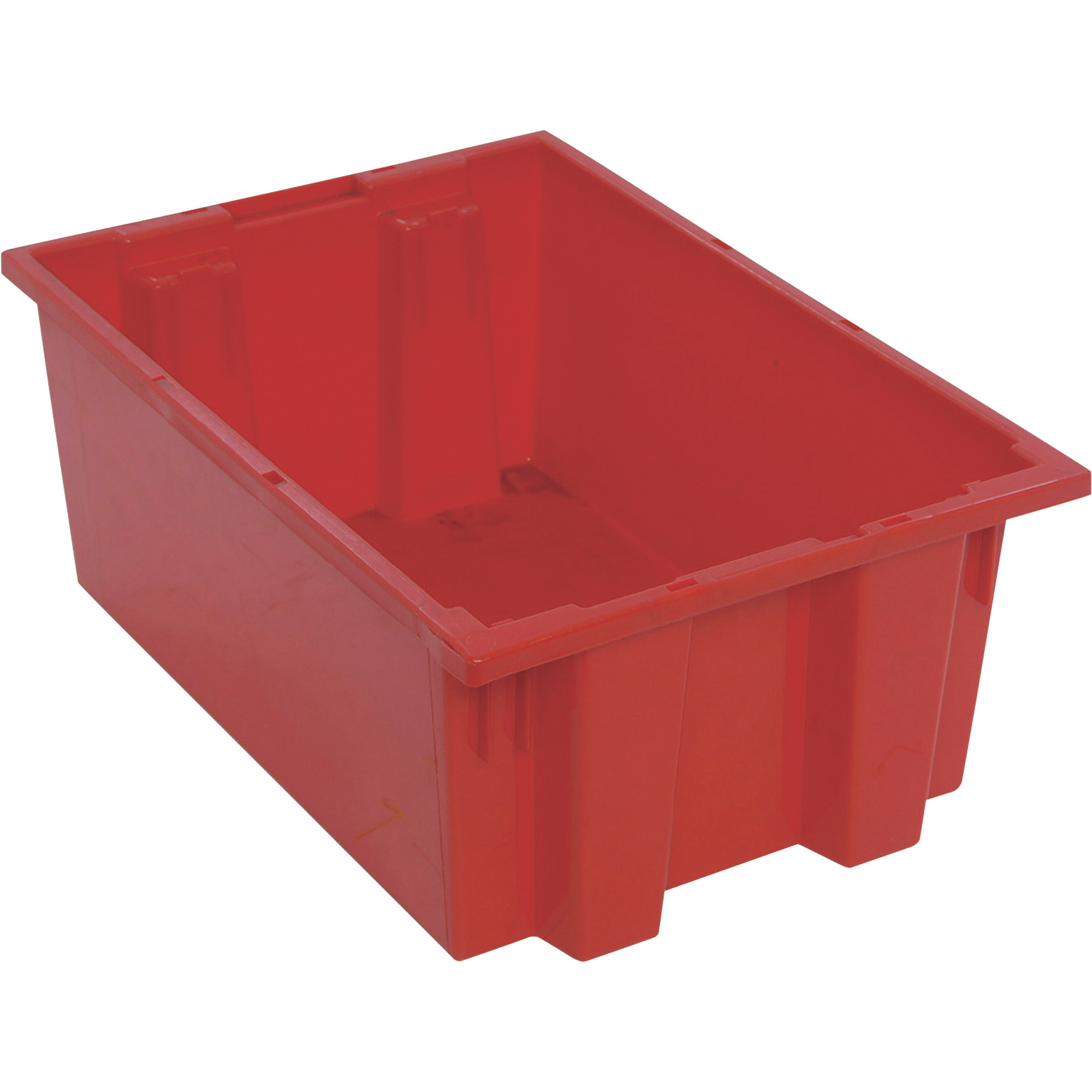 Quantum Storage Stack and Nest Tote Bin, 19 1/2in. x 13 1/2in. x 8in ...