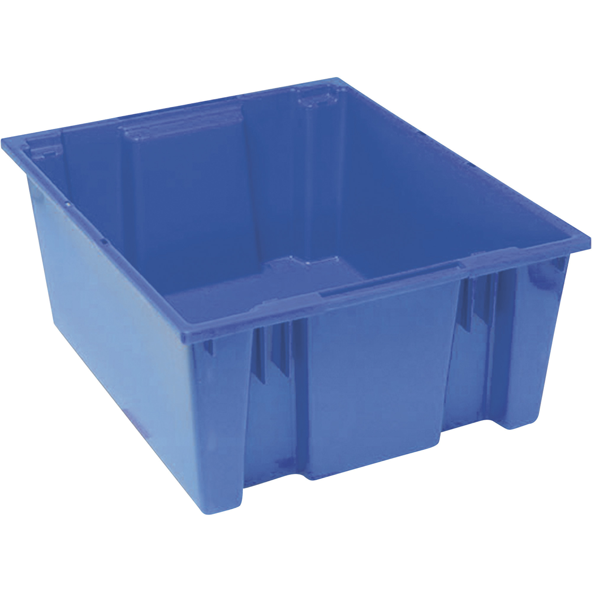 Quantum Storage Stack and Nest Tote Bin, 23 1/2in. x 19 1/2in. x 10in ...