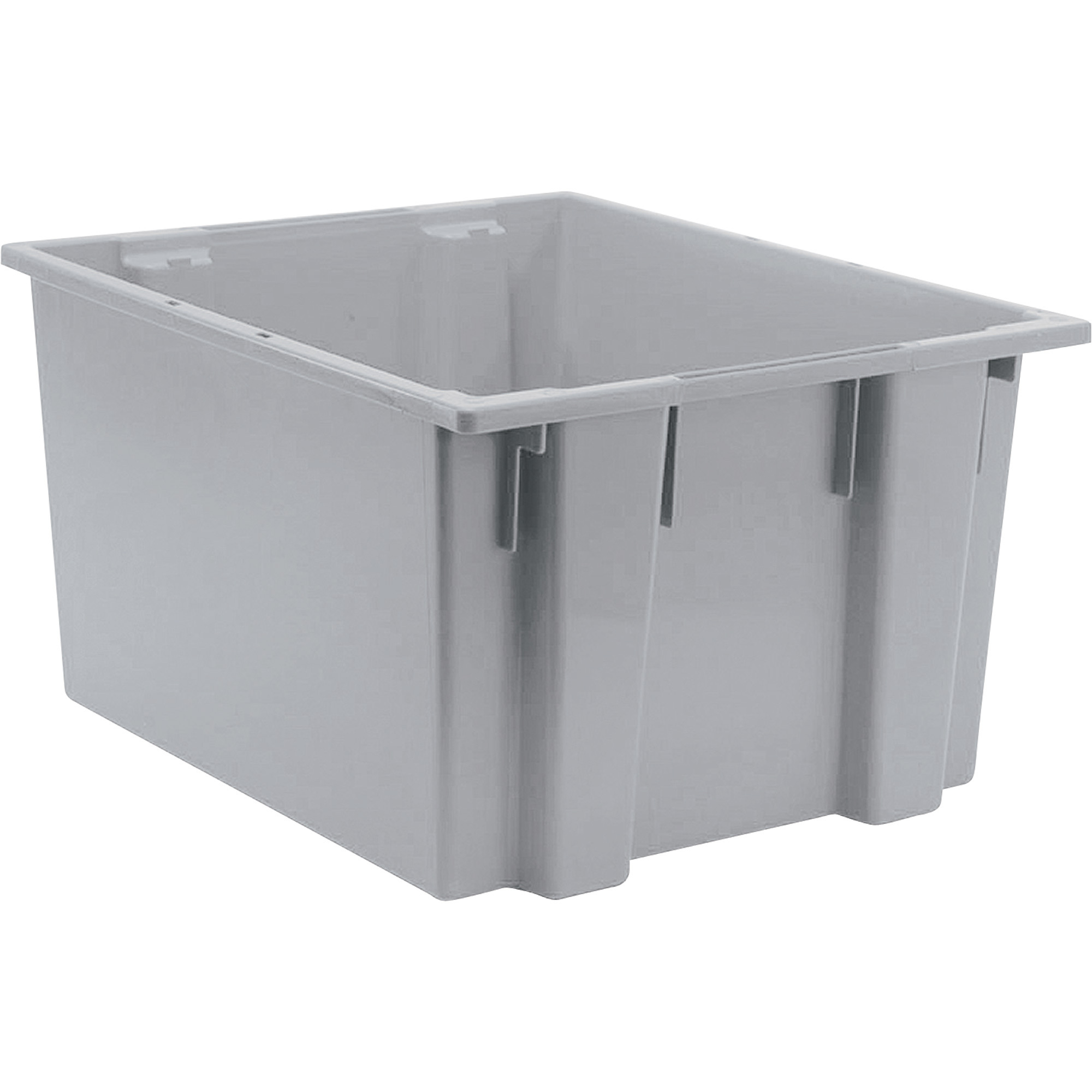Quantum Storage Stack and Nest Tote Bin, 23 1/2in. x 19 1/2in. x 13in ...