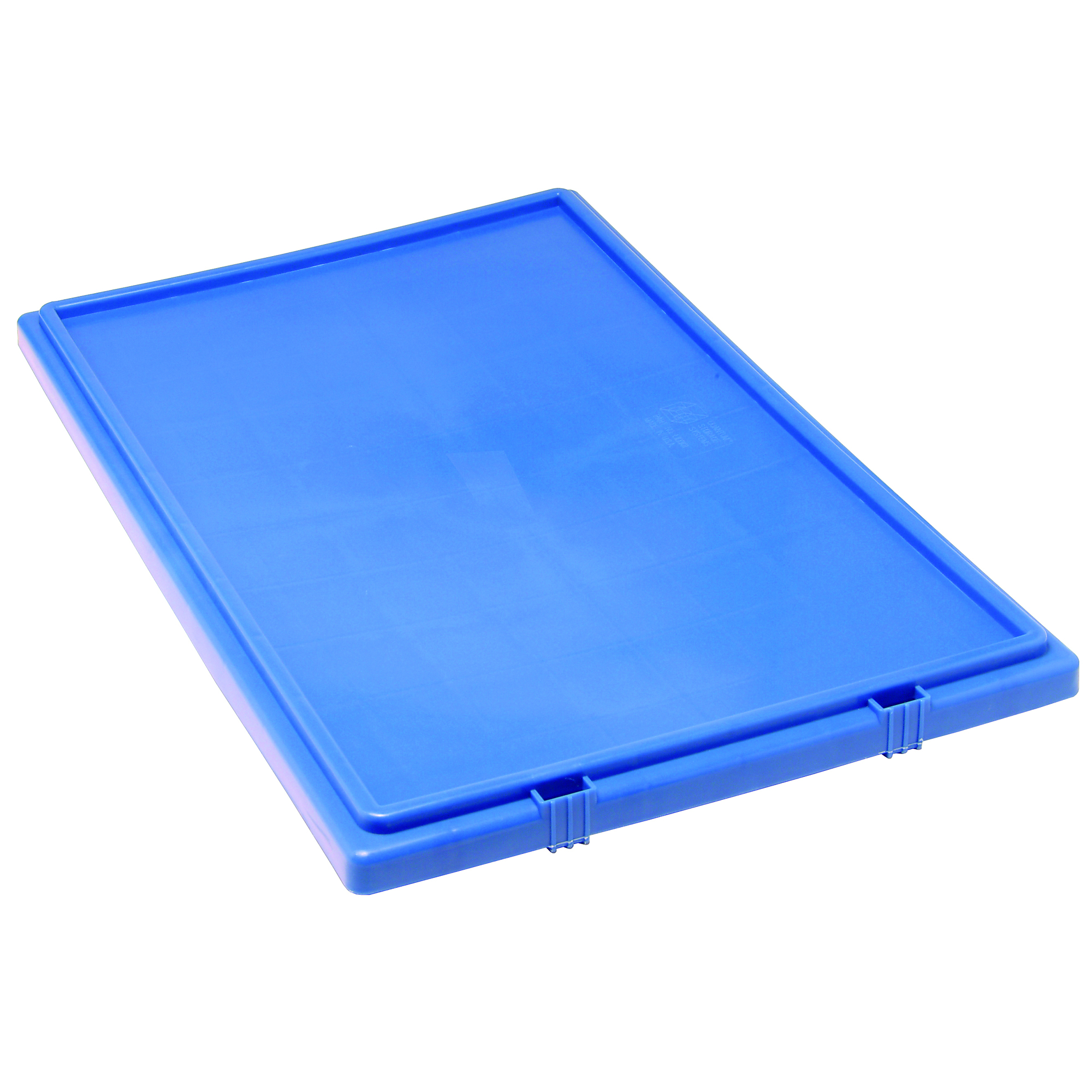 Quantum Storage Bin Lid, Blue, Carton of 3, Model# LID301BLCS ...