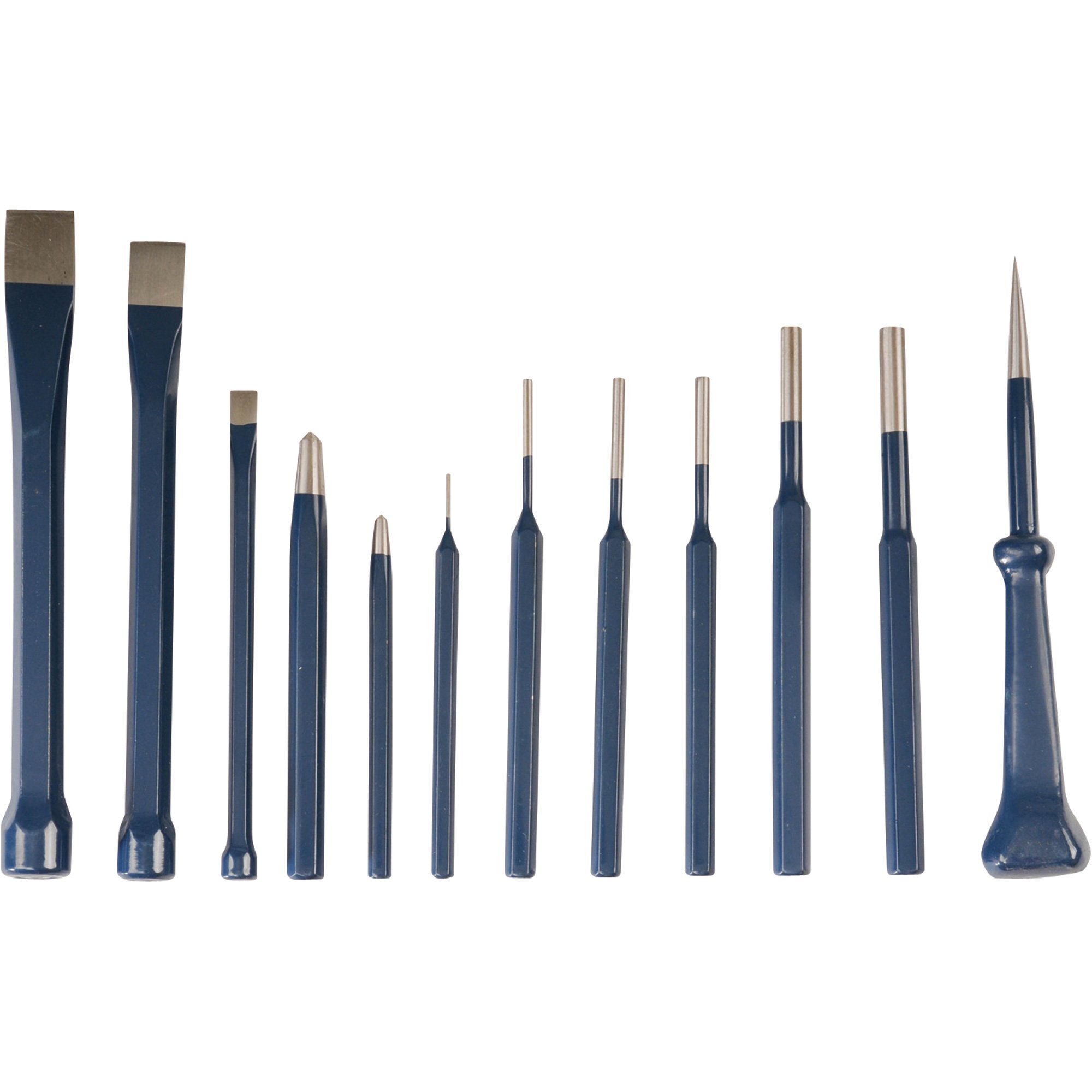 Klutch Punch & Chisel Set — 12-Pc. | Northern Tool