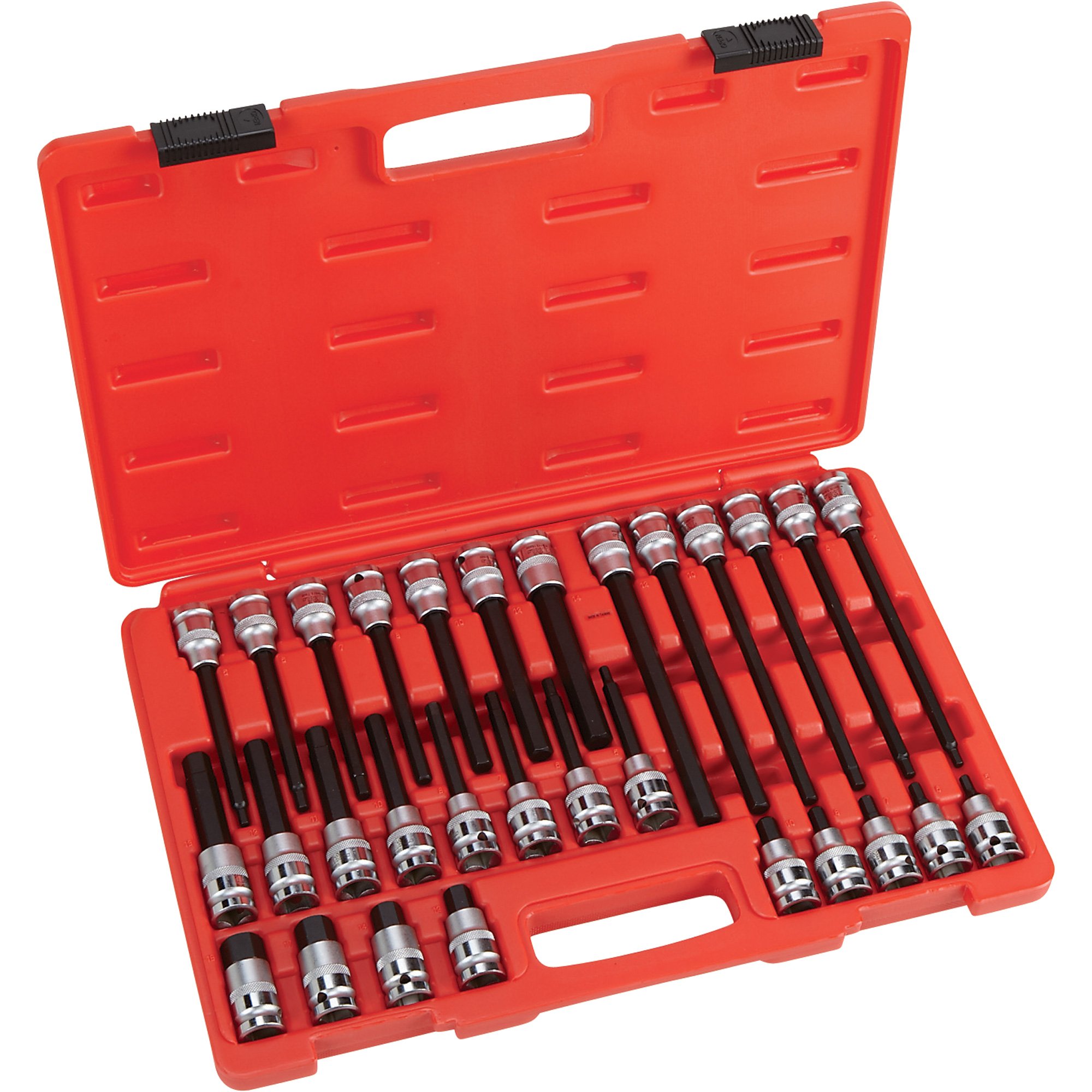 1/2in.-Drive Metric In-Hex Socket Set — 30-Pc. | Northern Tool