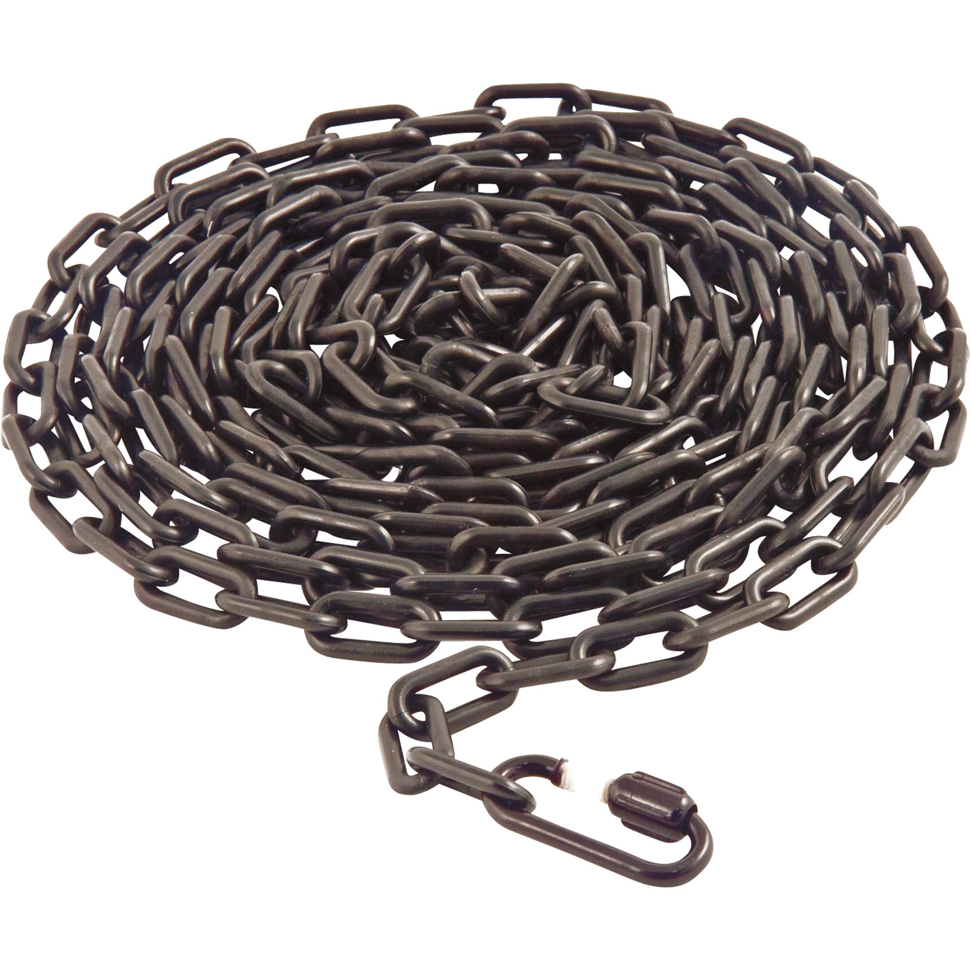 Plastic Chain — 20ft.L x 1 1/2in., Black, Model# 698765 | Northern Tool