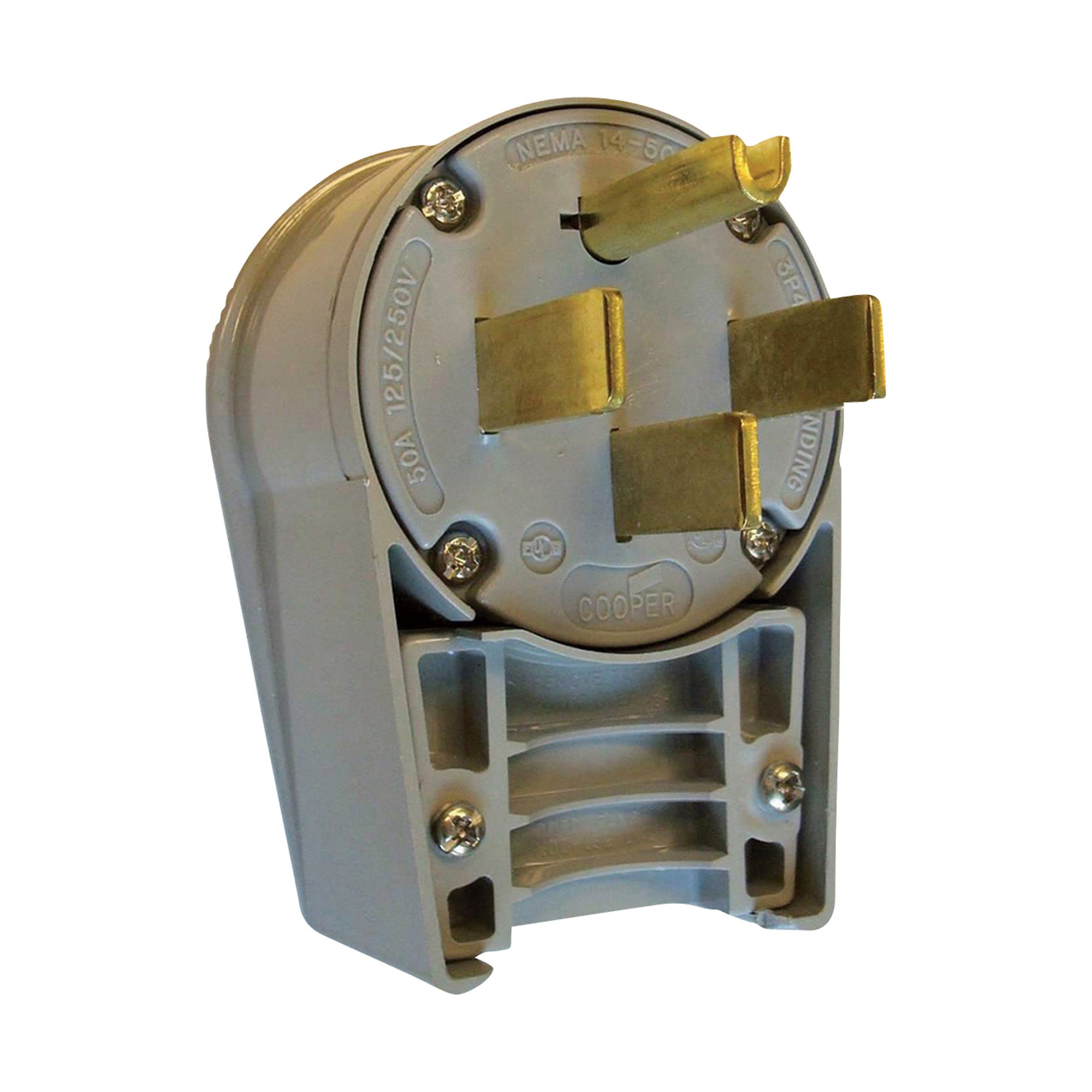 Generac Straight Blade Male Plug — 50 Amp, 125/250 Volt, Model# 63320 ...