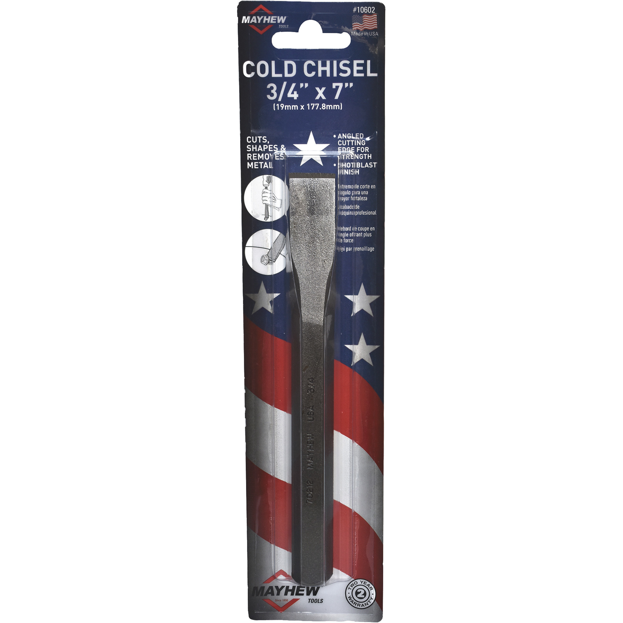 Mayhew 3/4in. x 7in. Cold Chisel | Northern Tool