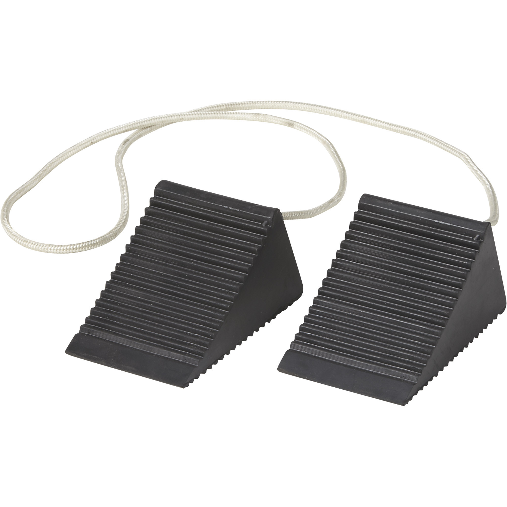 Ironton 2-Pk. of Compact Wheel Chocks, Solid Rubber, Model# RWC07-NT ...