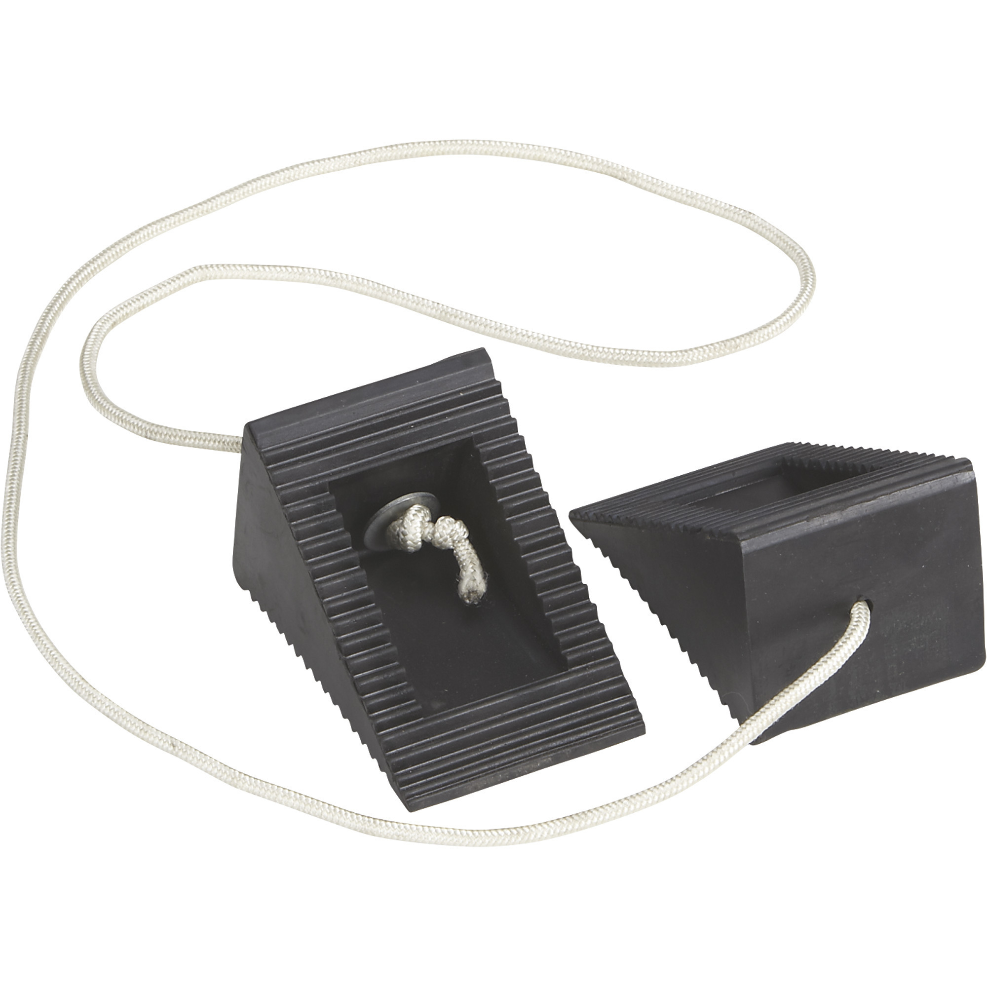 Ironton 2-Pk. of Compact Wheel Chocks, Solid Rubber, Model# RWC07-NT ...