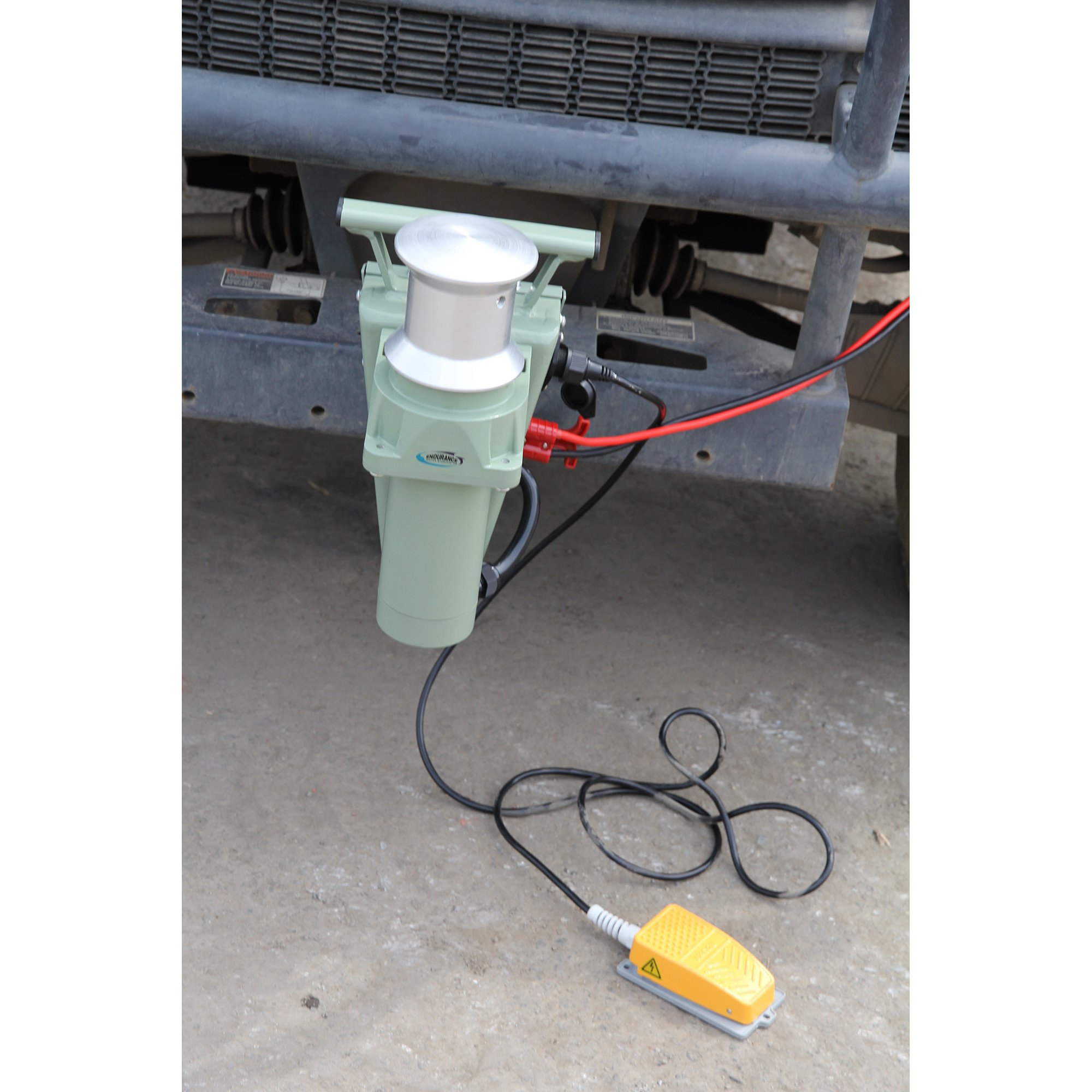 Endurance Marine Tugger 12 Volt DC Powered Capstan Winch — 1,500 Lb ...