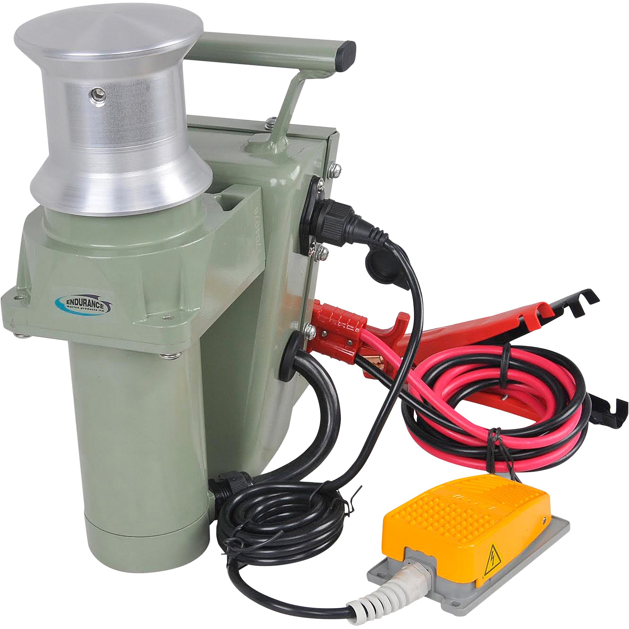 Endurance Marine Tugger 12 Volt DC Powered Capstan Winch — 1,500 Lb ...