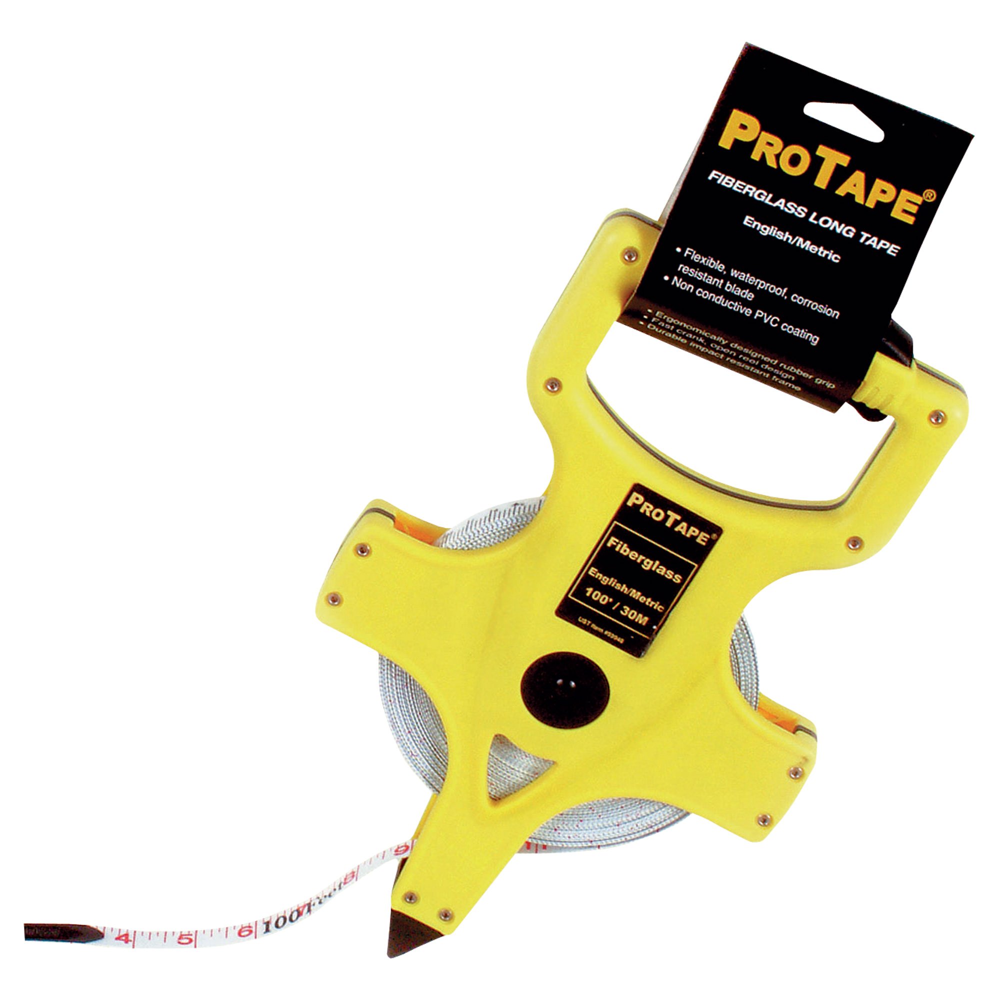 U.S. Tape Open Reel Measuring Tape — 1/2in. x 100ft. Length | Northern Tool