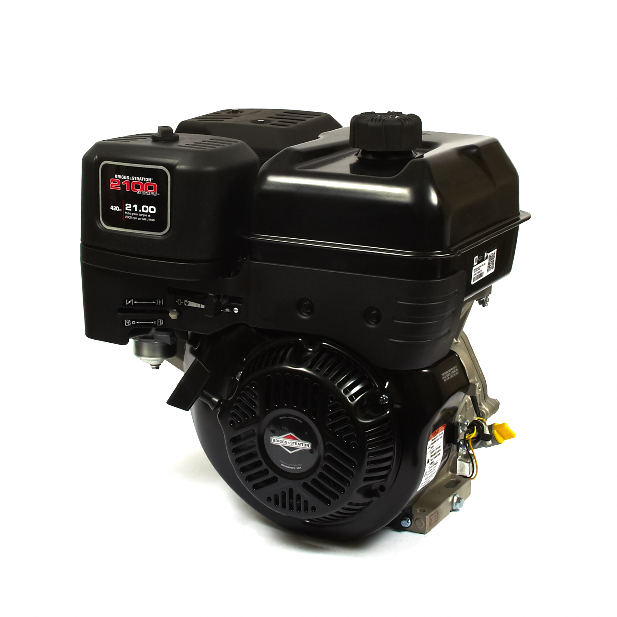 Briggs & Stratton 2100 Series Horizontal OHV Engine, 420cc, Model ...