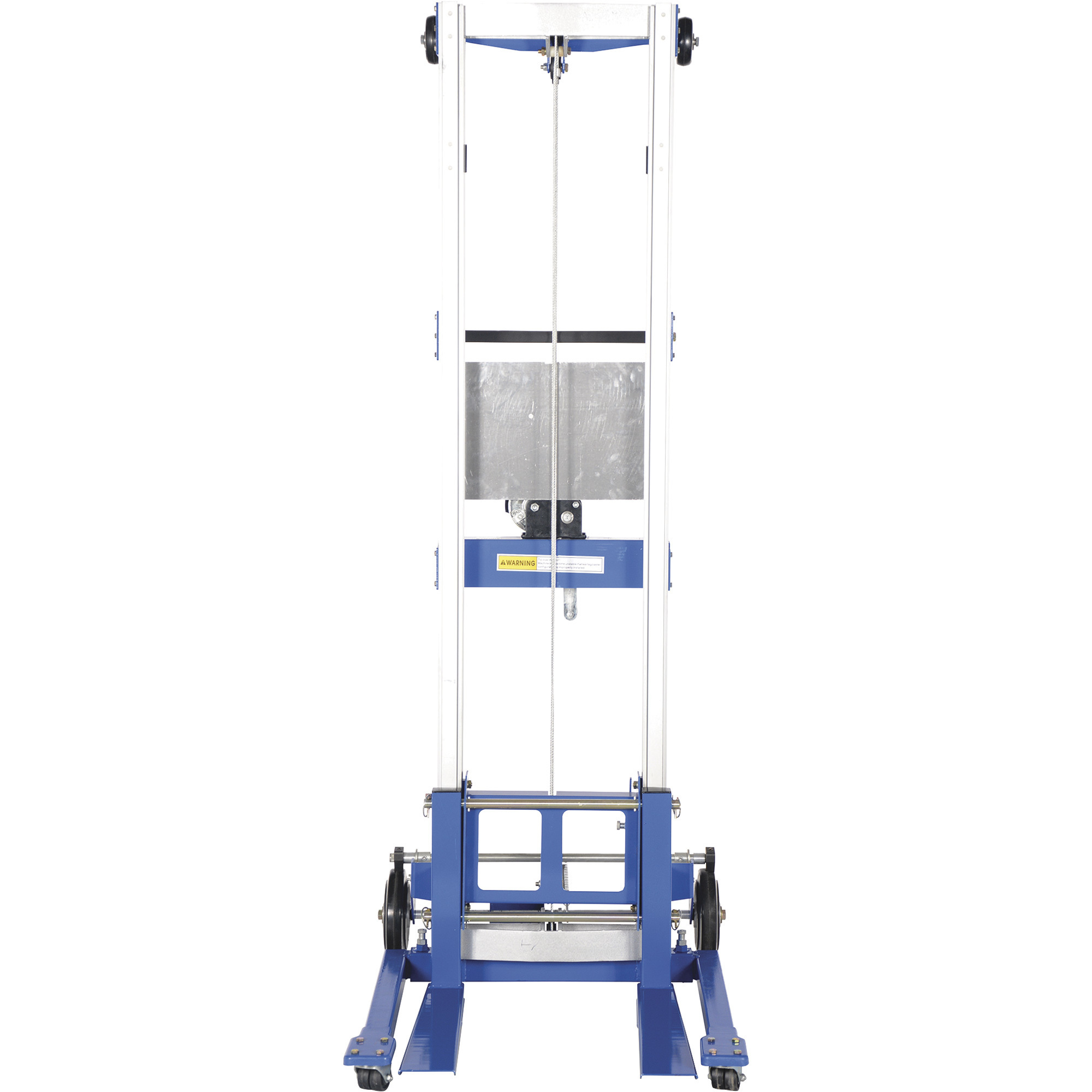 Vestil Hand Winch Lift Truck, 350-Lb. Capacity Straddle Design, Model ...