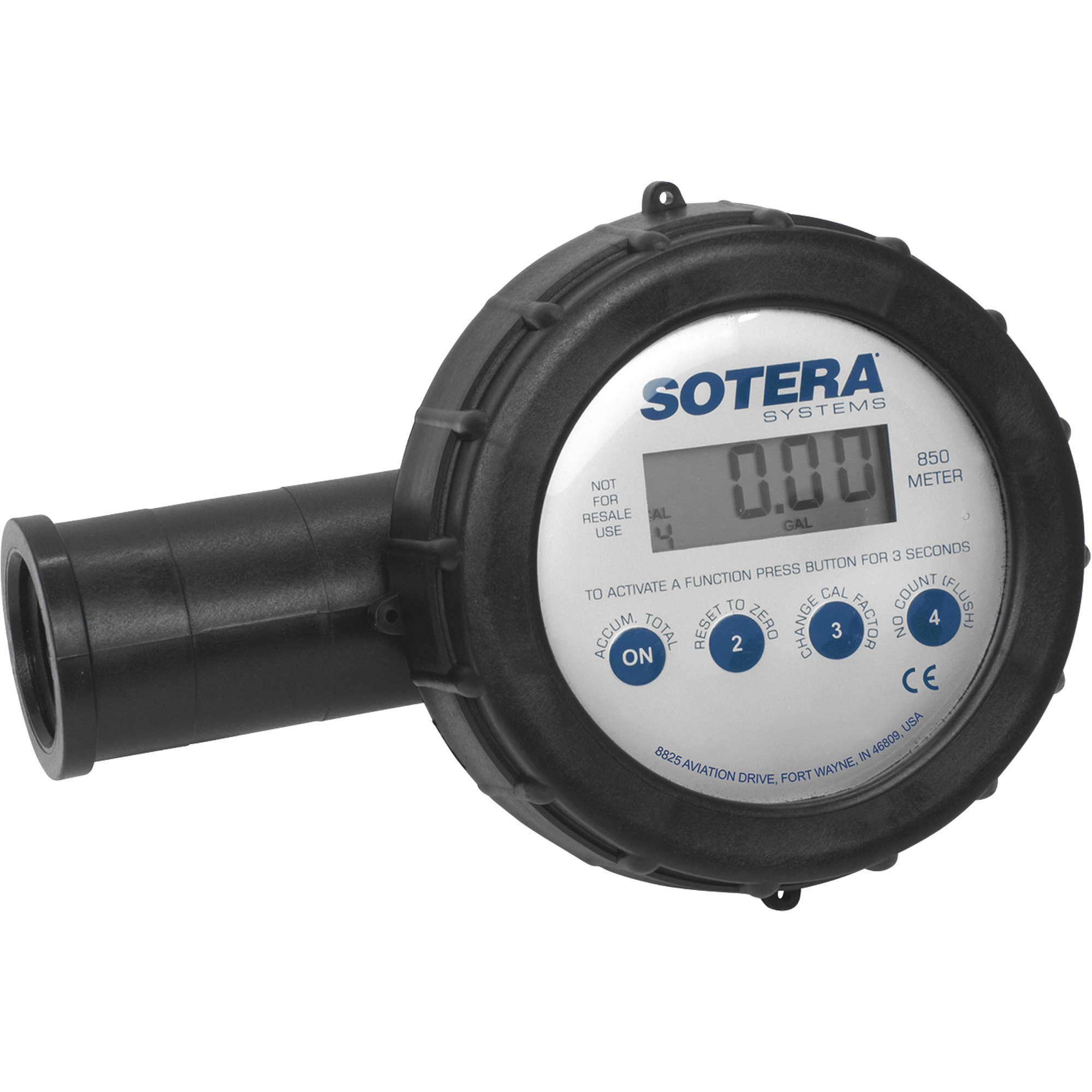 Fill-Rite Digital Positive Displacement Meter, 3/4in., Model# 850 ...