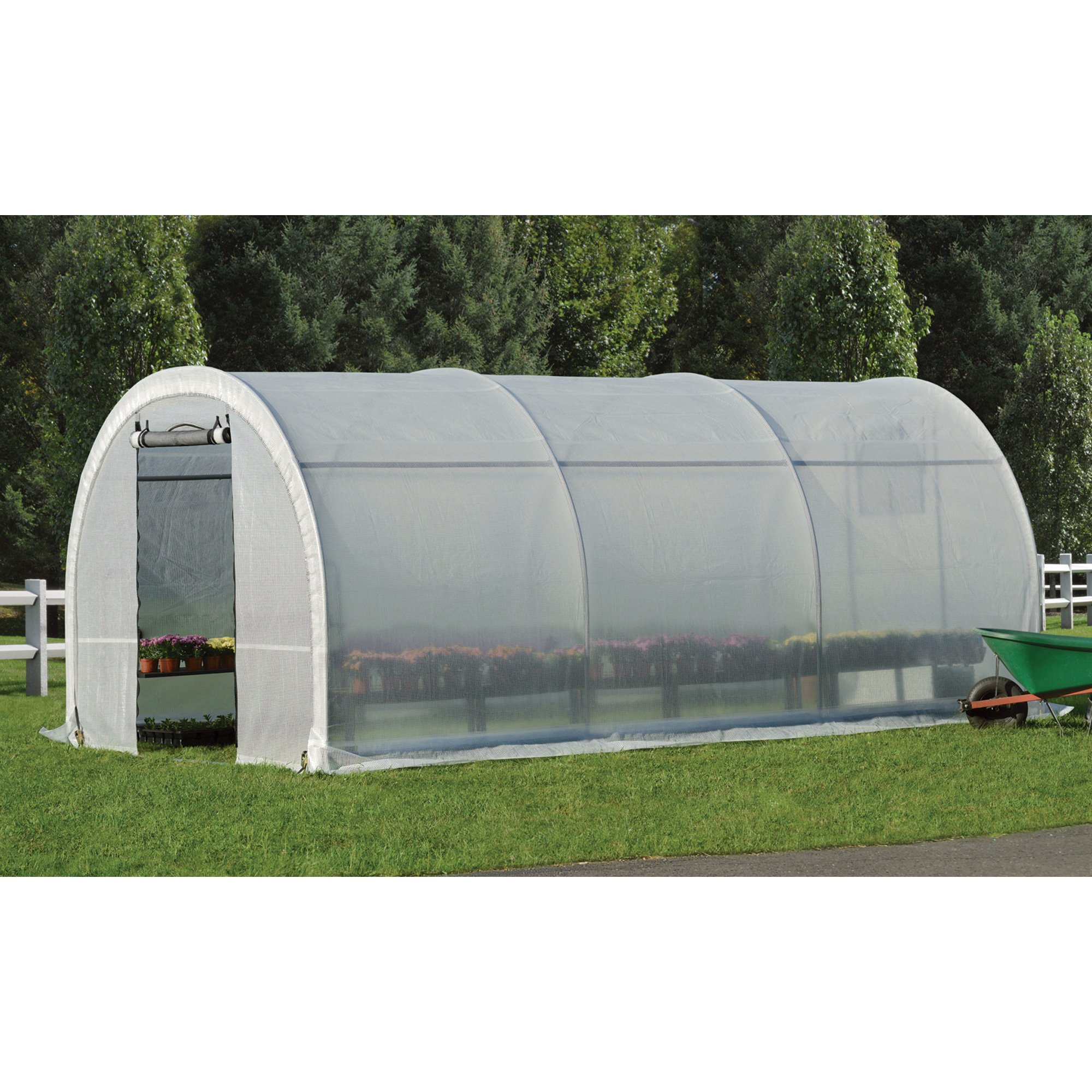 ShelterLogic GrowIT Organic Growers Pro RoundTop Greenhouse — 10ft.W x ...