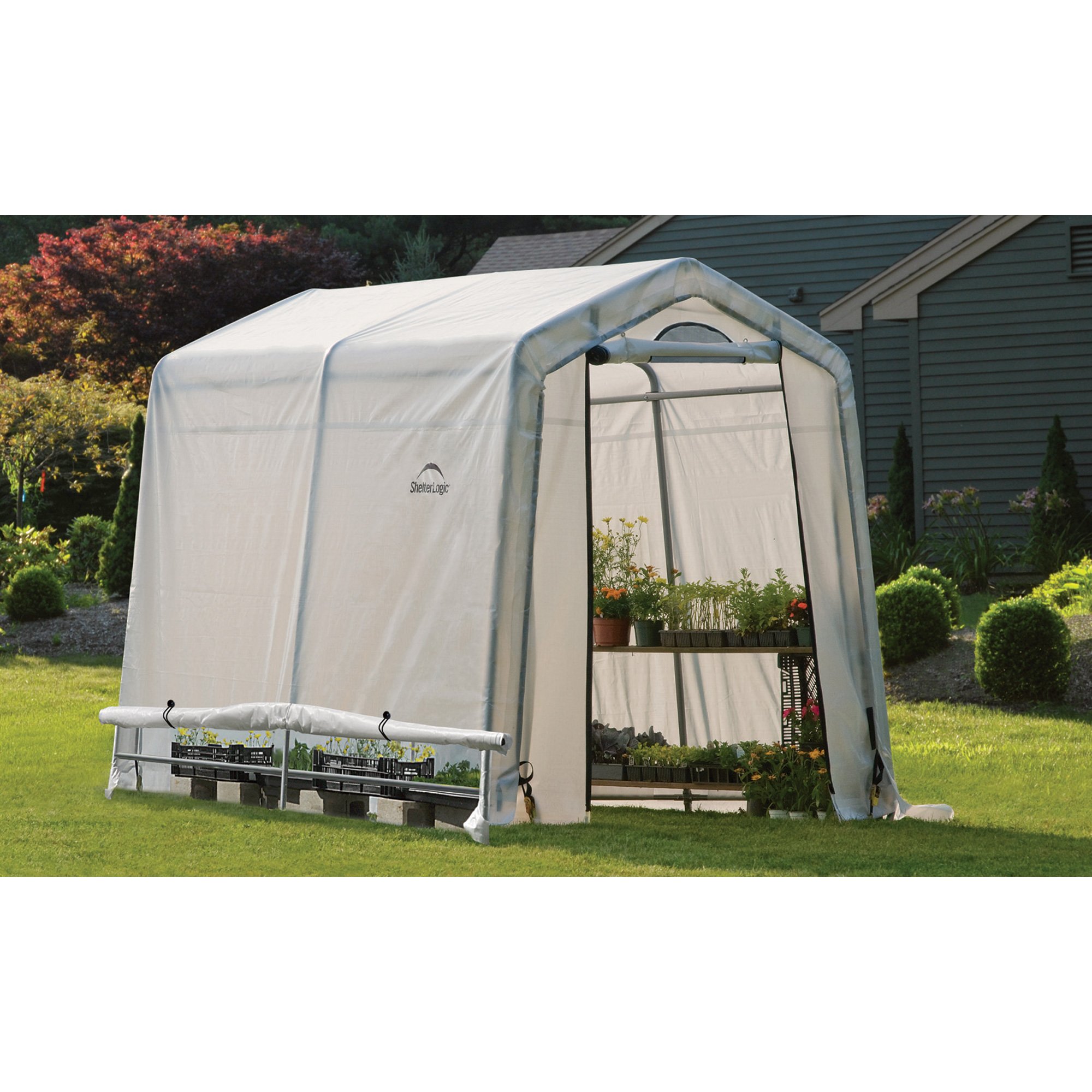ShelterLogic GrowIT Greenhouse — 6ft.W x 8ft.L x 6ft.6in.H, Model ...