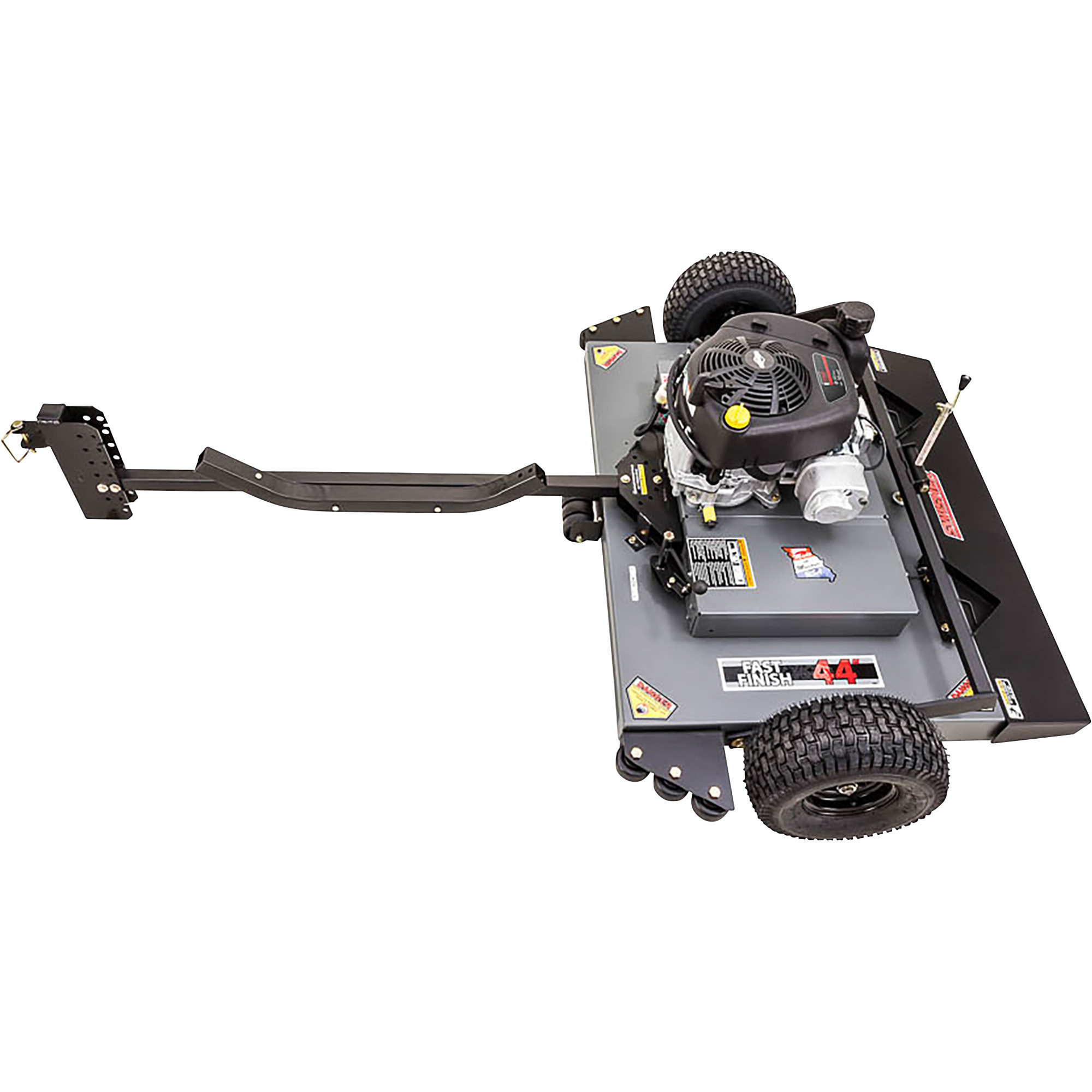 Swisher Finish Cut Tow-Behind Mower, 344cc Briggs & Stratton Powerbuilt ...