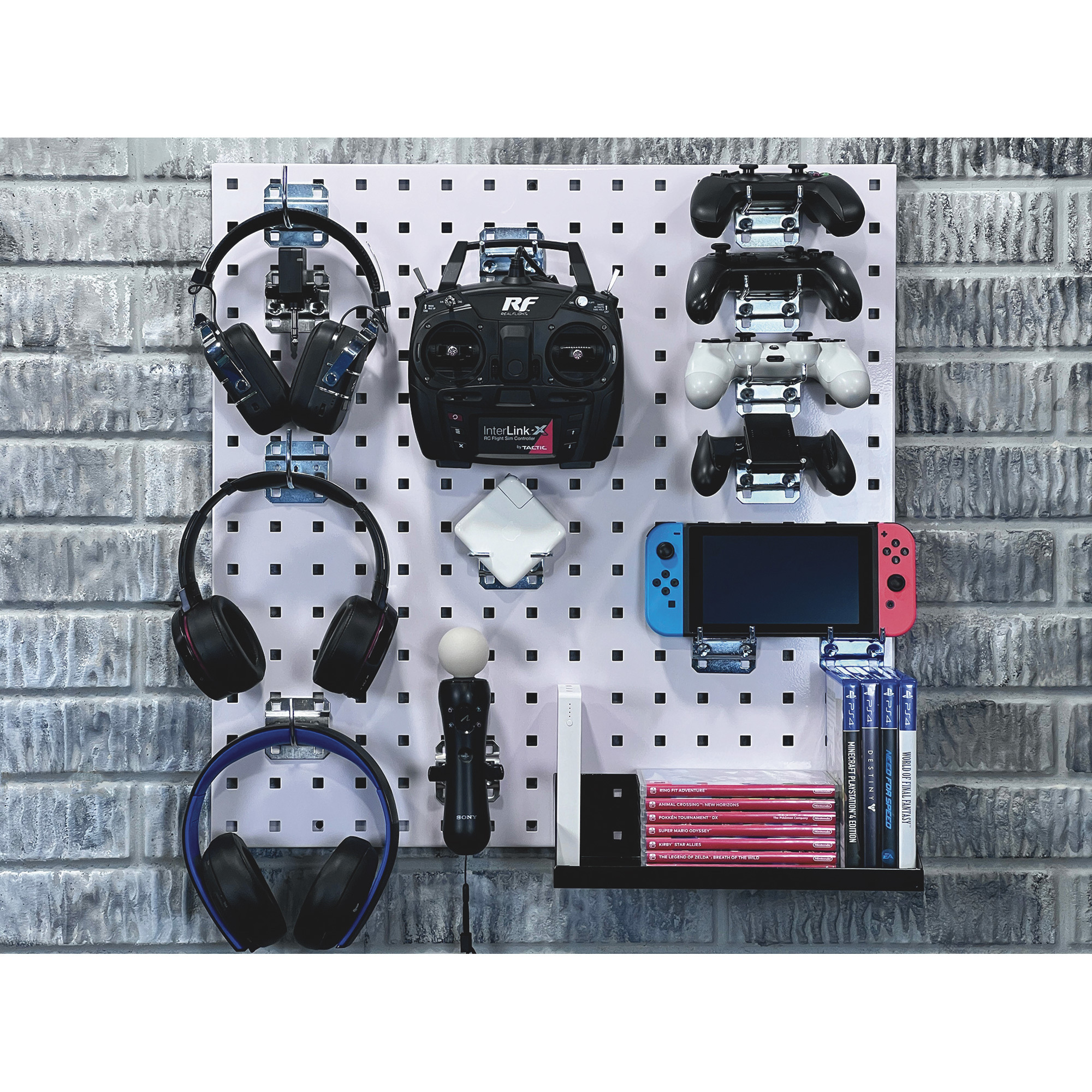 Triton 2-Pc. LocBoard Set, 24-In. x 24-In. Boards, 46 Hooks, Model# LB1 ...