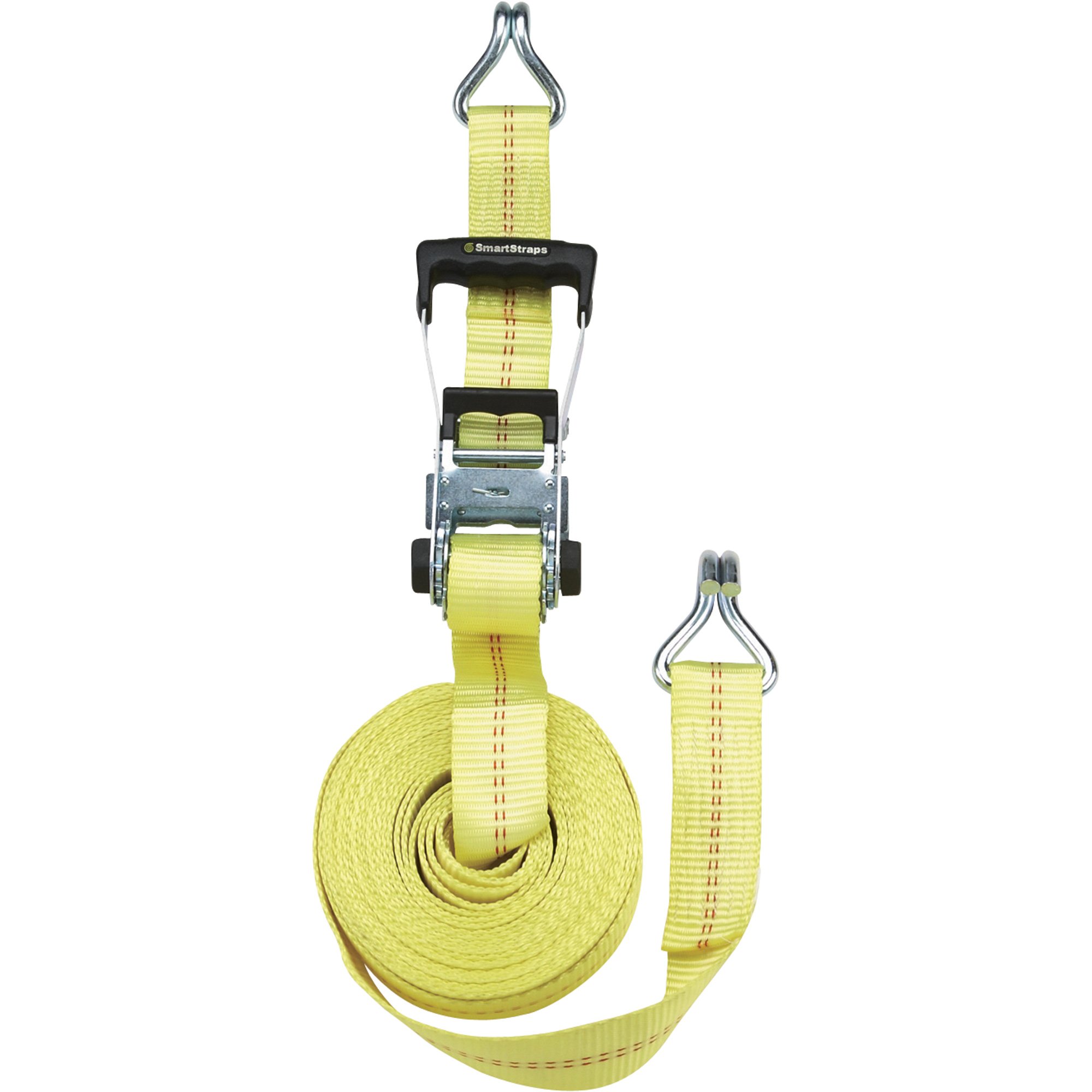 SmartStraps Commercial-Grade RatchetX Tie-Down with J-Hook Ends — 30ft ...