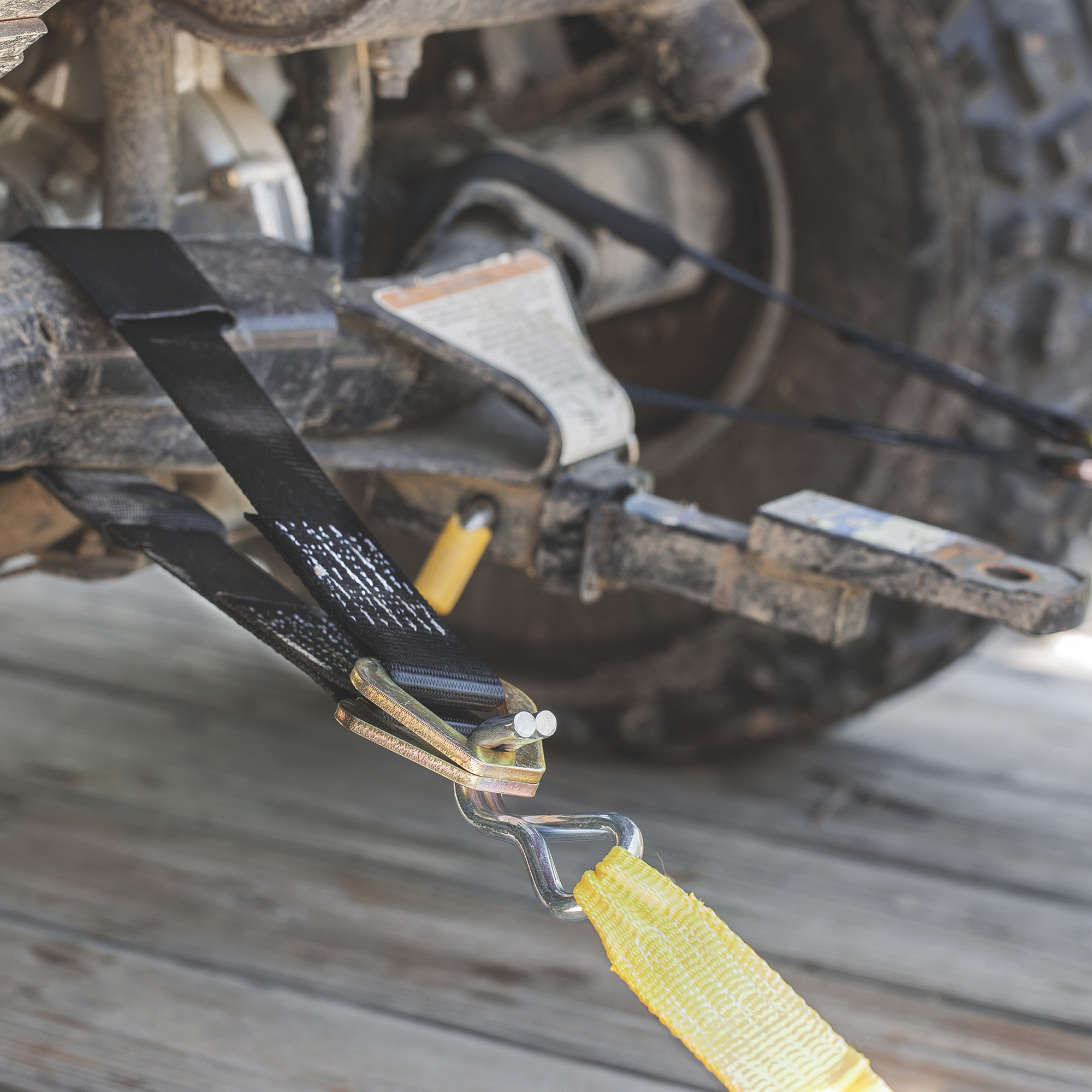 SmartStraps Axle Strap, 21in.L x 2in.W, 10,000-Lb. Capacity, Black ...