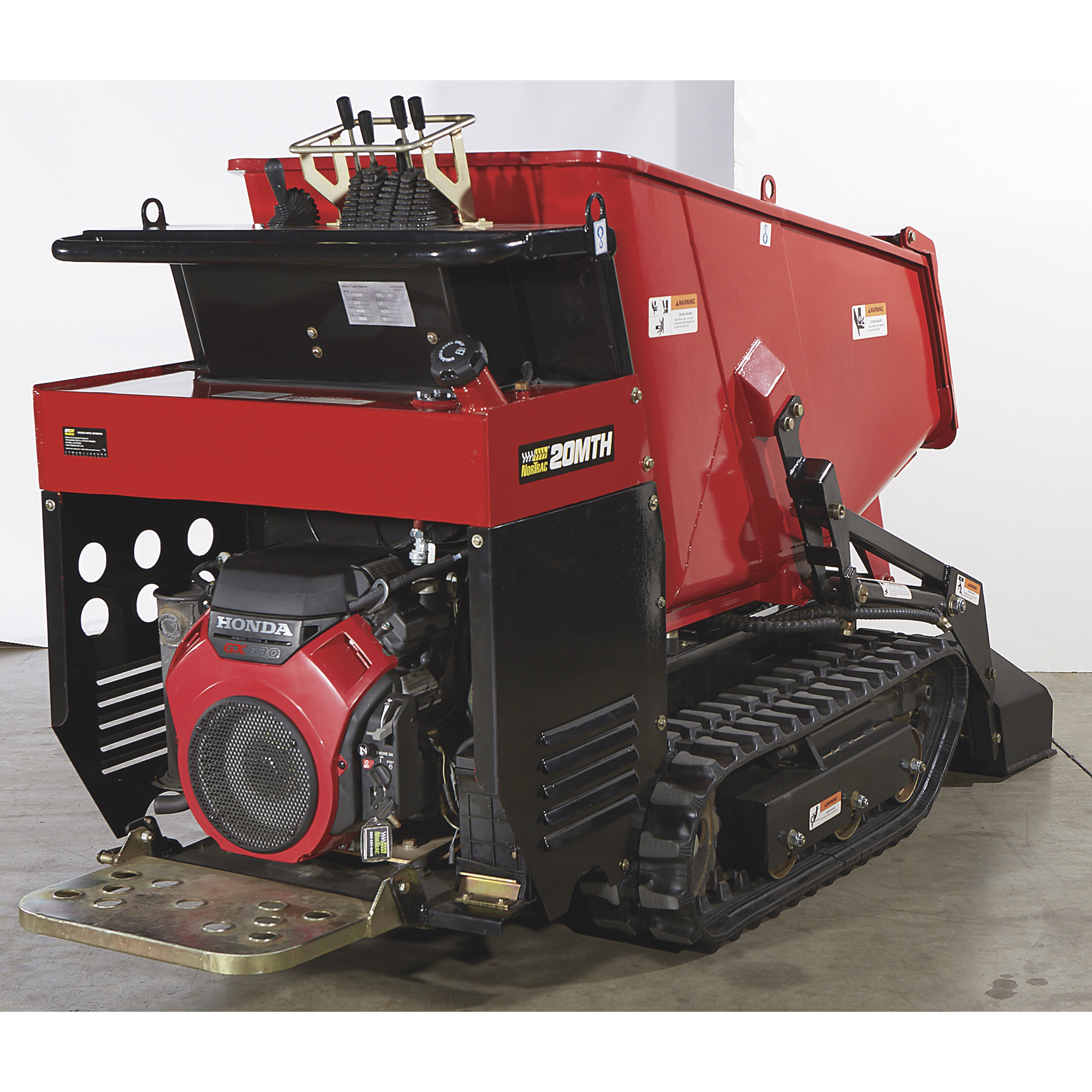 DEMO w/Hours — NorTrac 20MTH Mini Compact Track Hauler with Hydraulic ...