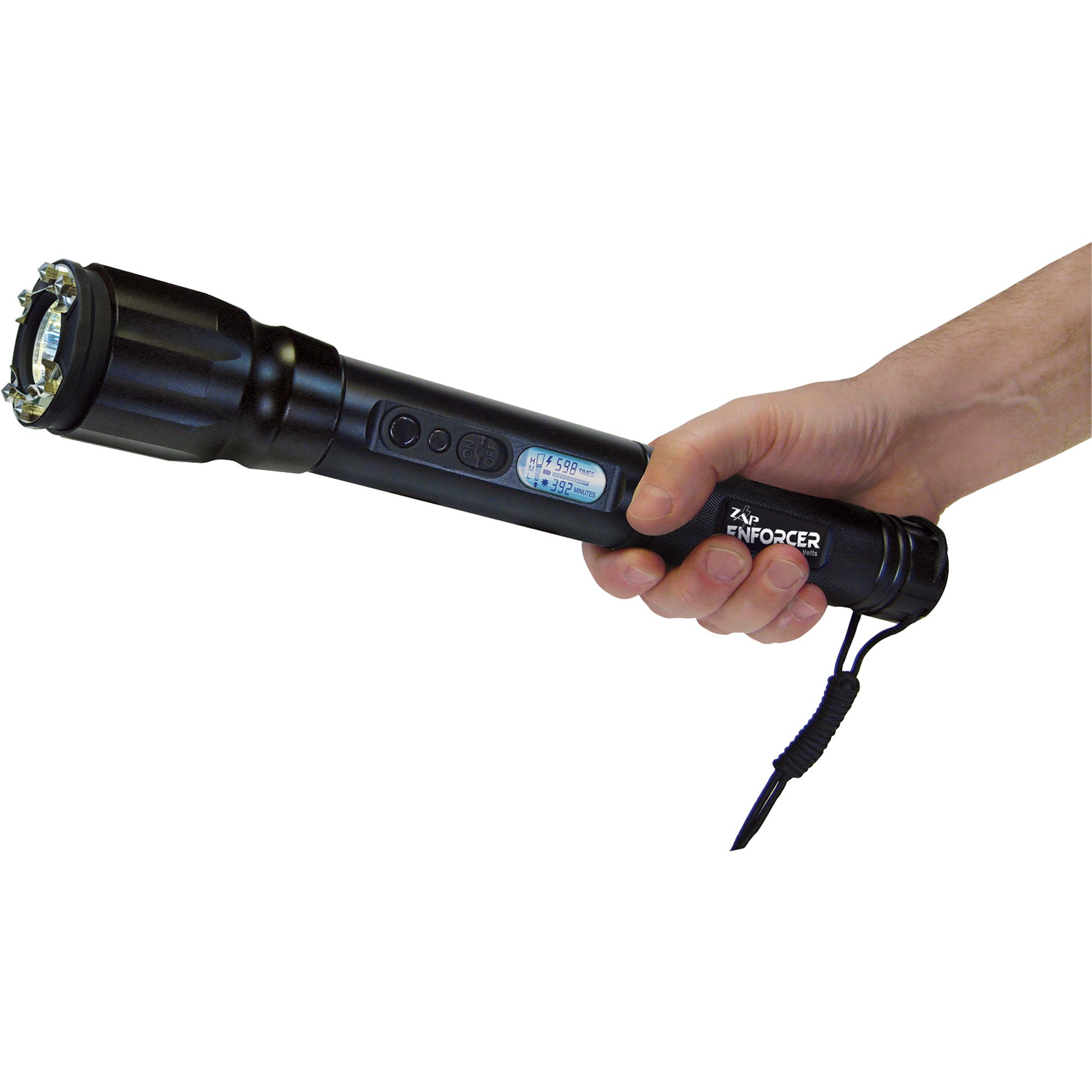 PSP 2 Million Volt Zap Enforcer Stun Gun/Flashlight, Model# ZAPEN ...
