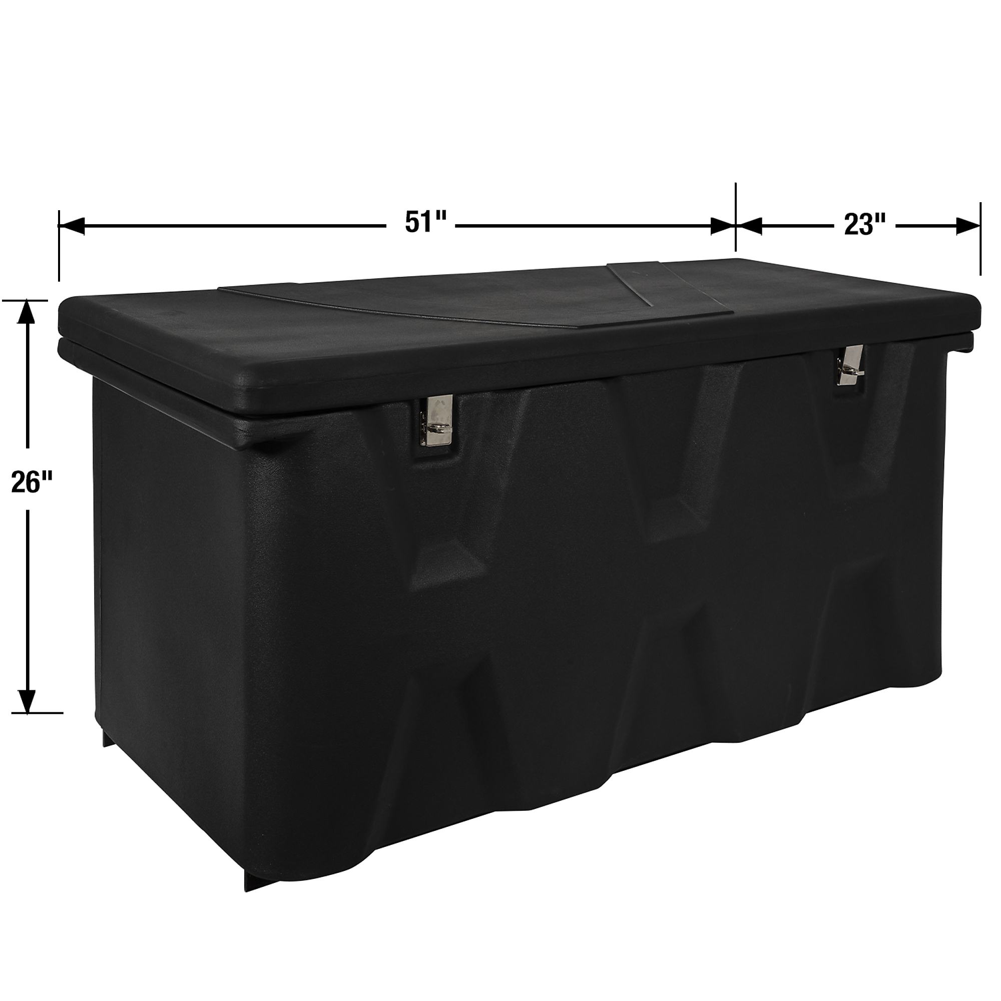 RomoTech, Tailgate Hitch Mount Poly Cargo Carrier Travel Storage Box ...