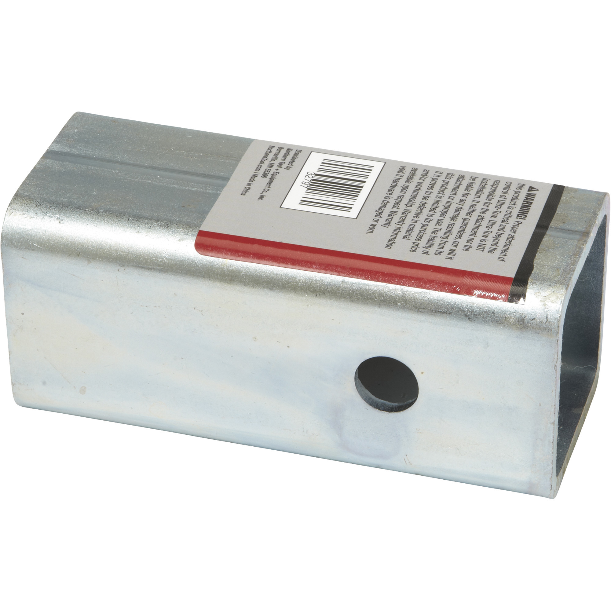 Ultra-Tow Hitch Adapter, Adapts 2-1/2in. Opening to Accept 2in. Insert ...