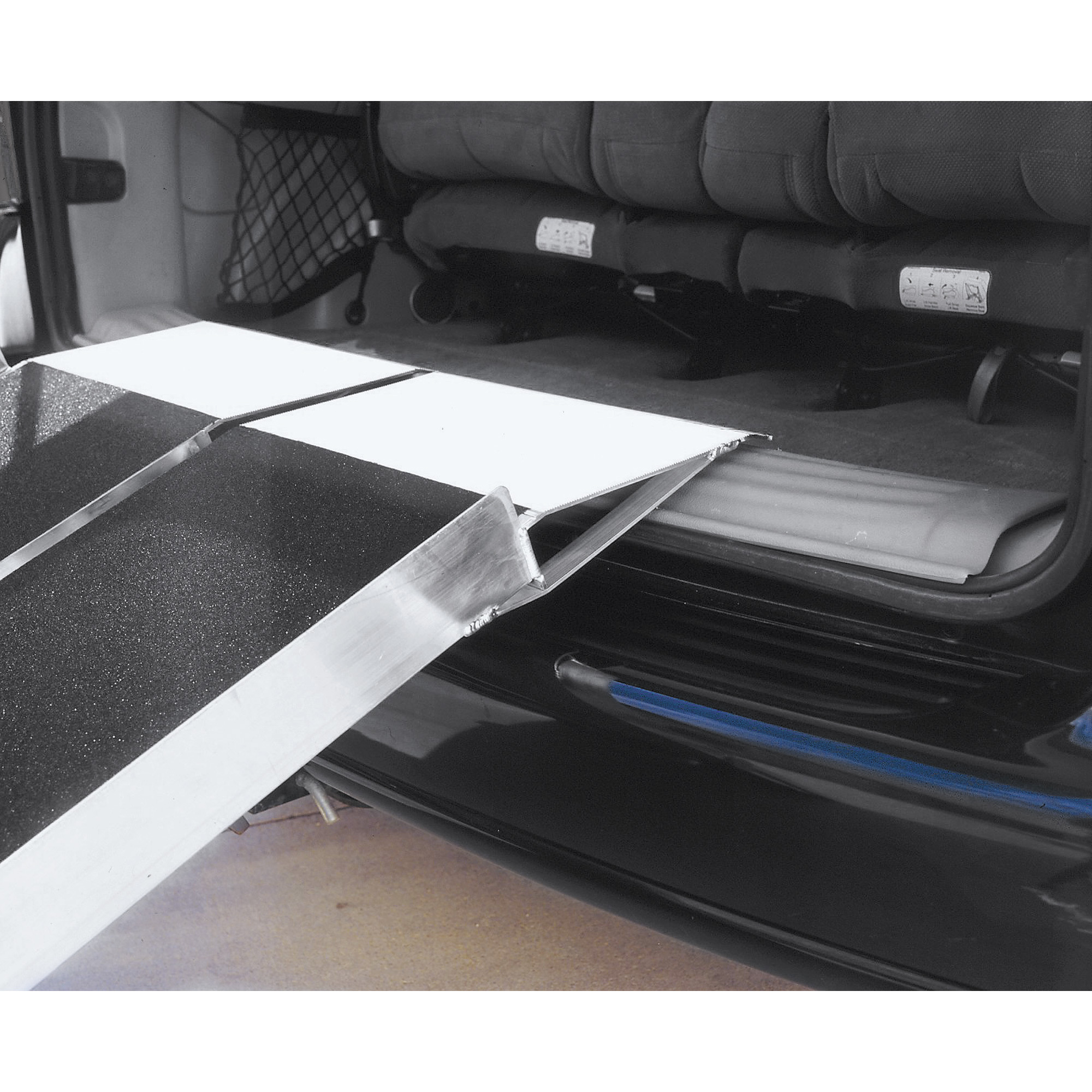 PVI Folding Aluminum Utility Ramp, 800-Lb. Capacity, 8ft.L x 30in.W ...