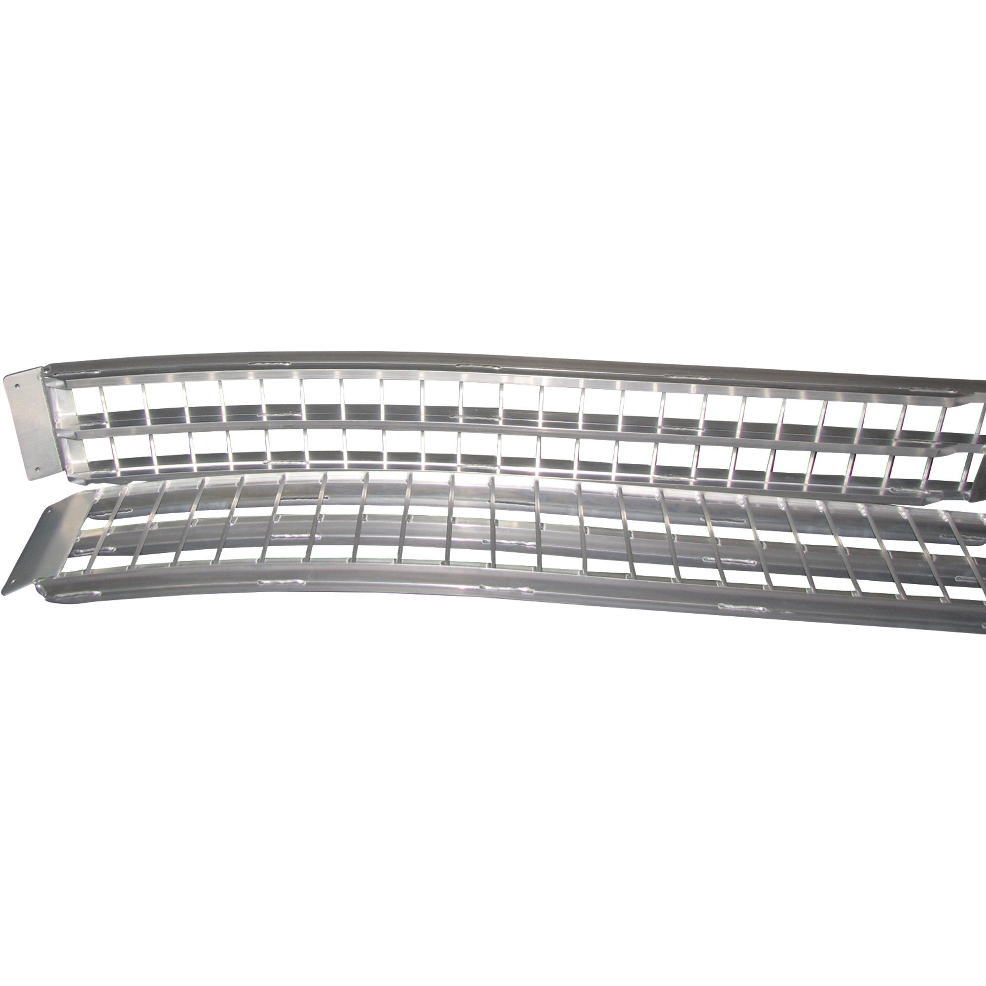 Five Star Non-Folding Arched Aluminum Loading Ramp Set, 3,000-Lb ...
