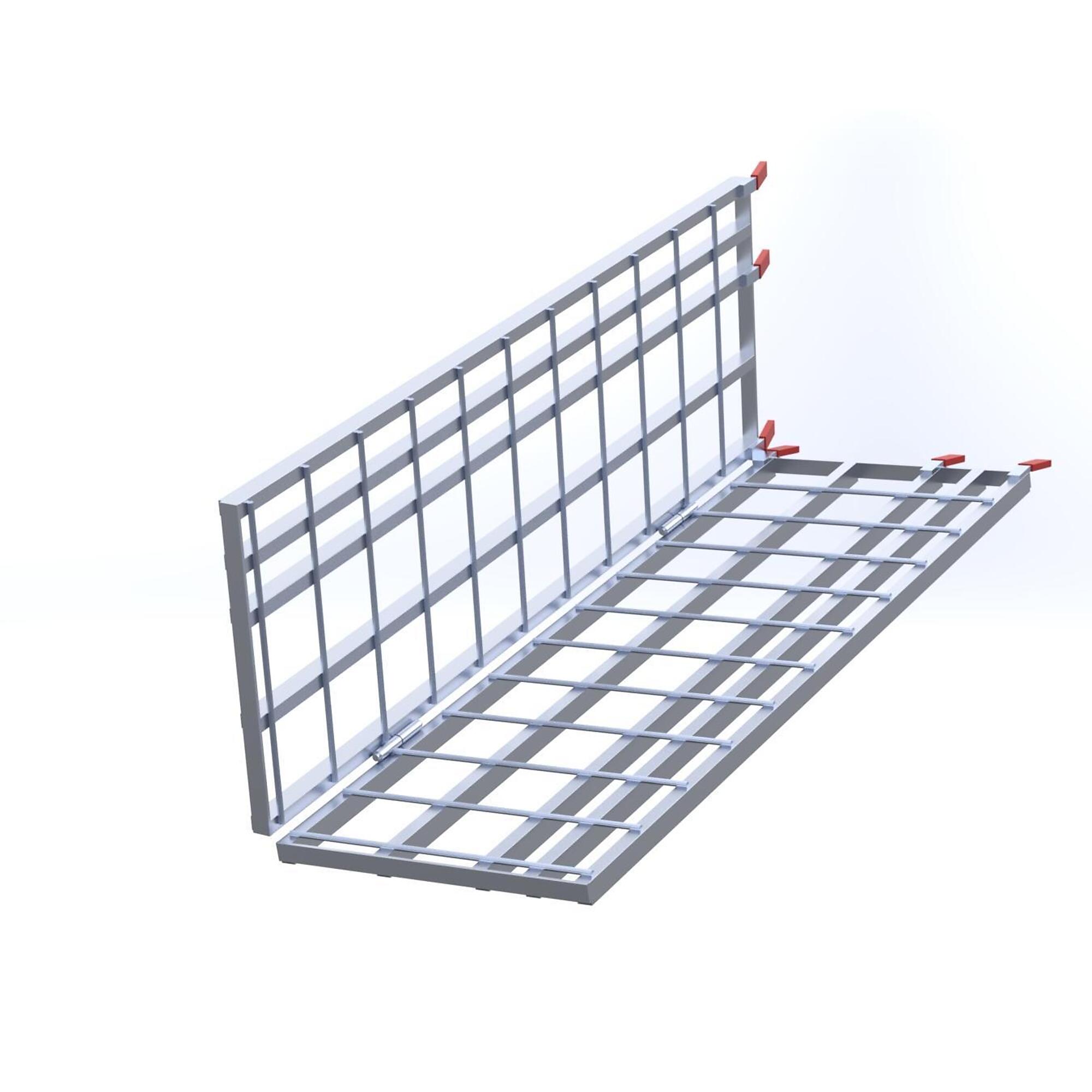 Five Star Bi-Fold Aluminum ATV Loading Ramp, 1,500-Lb. Load Capacity ...