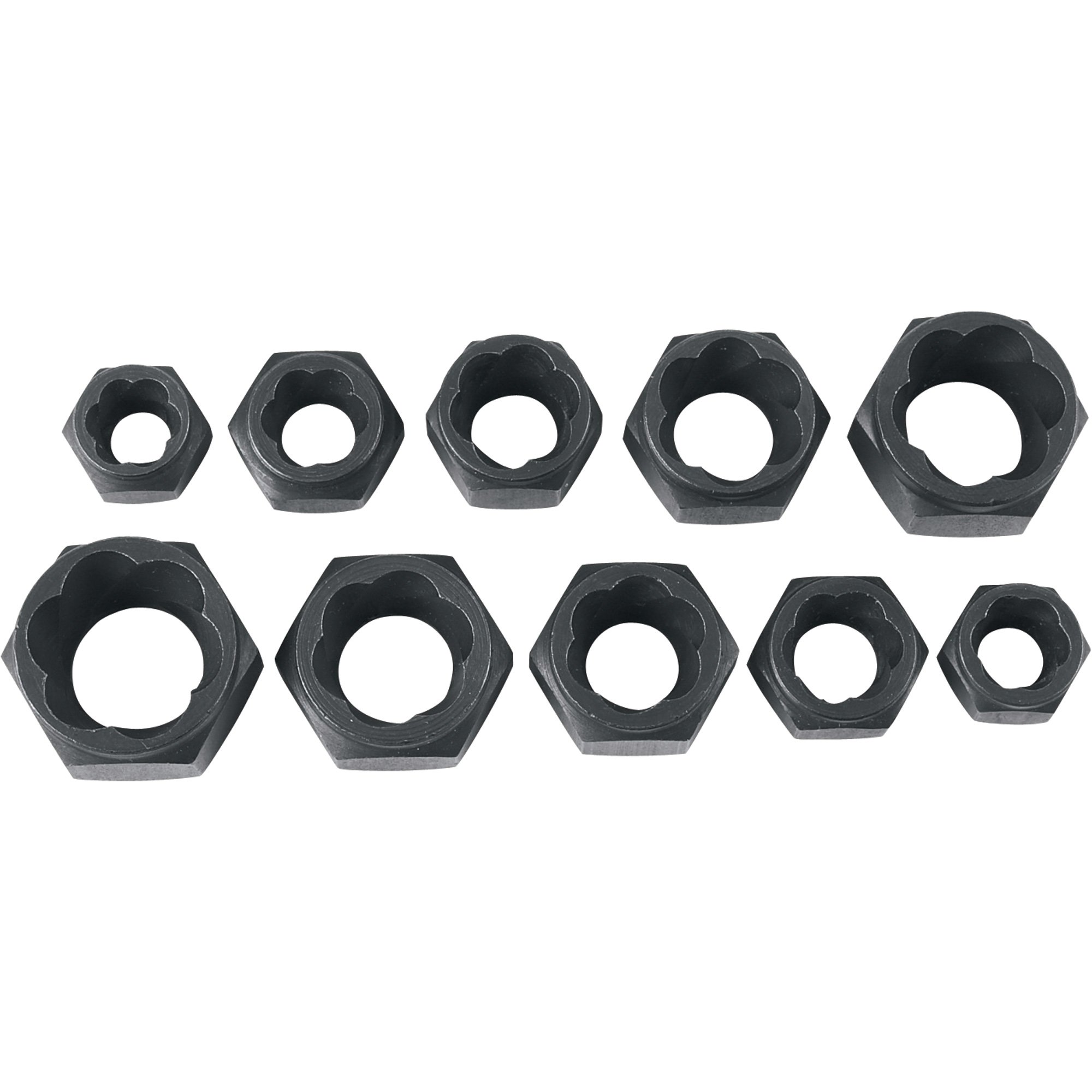 Northern Industrial Damaged Fastener/Bolt/Nut Removers — 10-Pc. Set ...