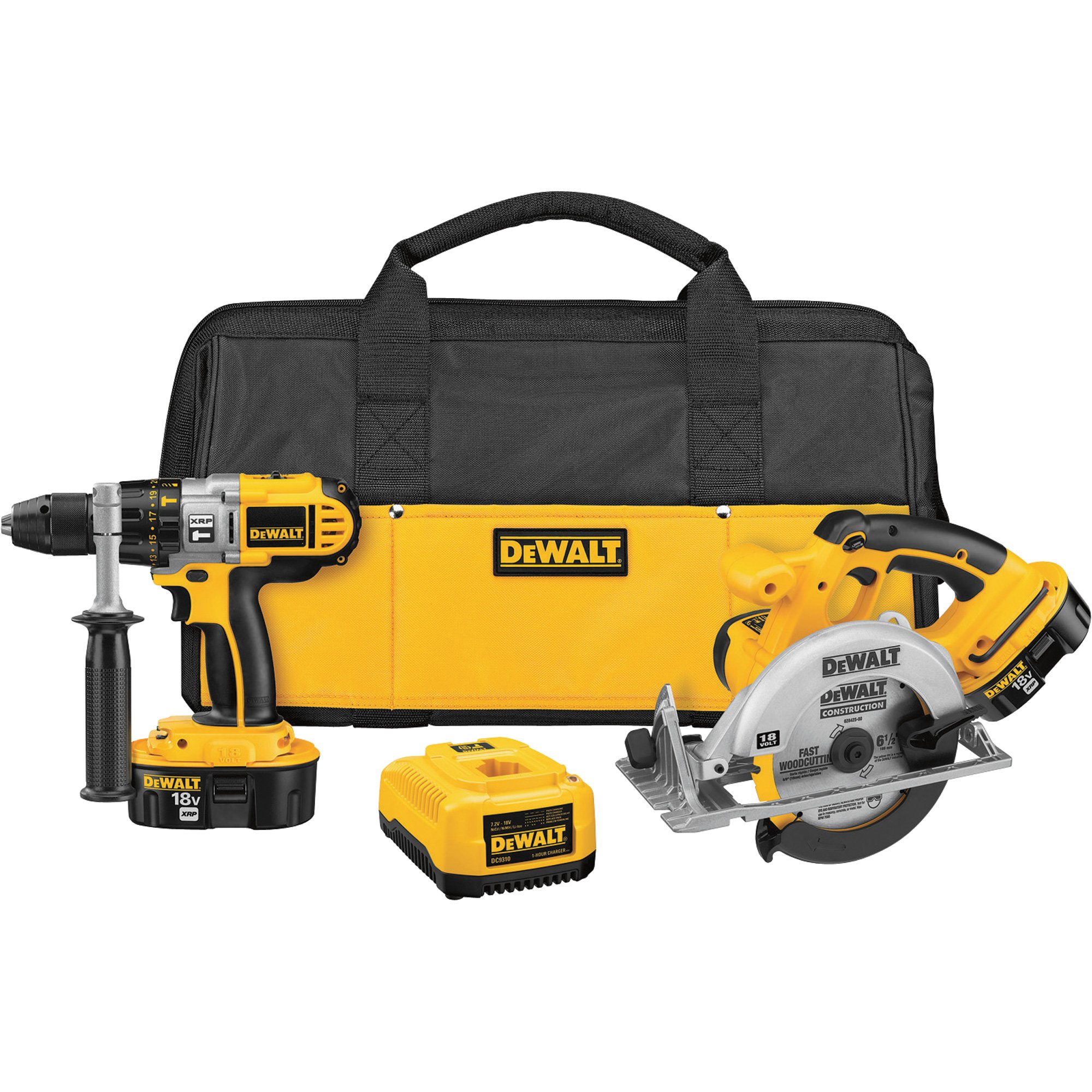 DEWALT Reconditioned Cordless Combo Tool Kit — 18 Volt, 2-Tool, Model ...