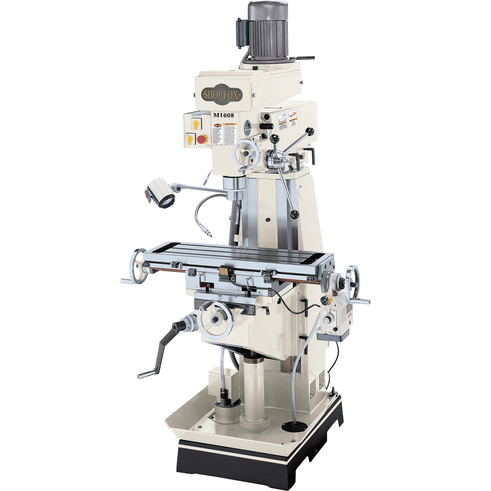 SHOP FOX Vertical Mill with Power Feed — 9in. x 31in., Model# M1008 ...