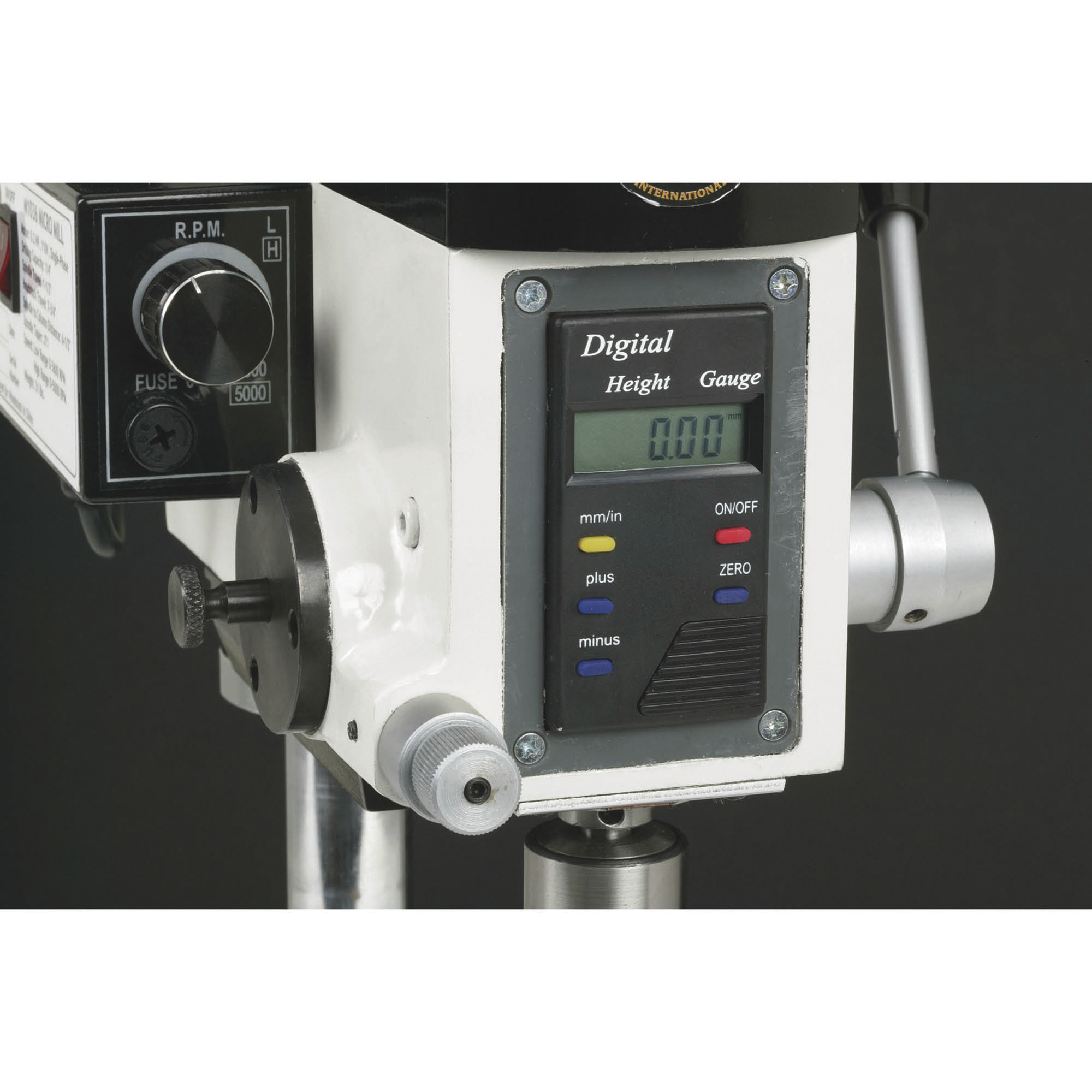 Shop Fox Micro Milling Machine - Variable Speed, 110V, Digital Depth ...